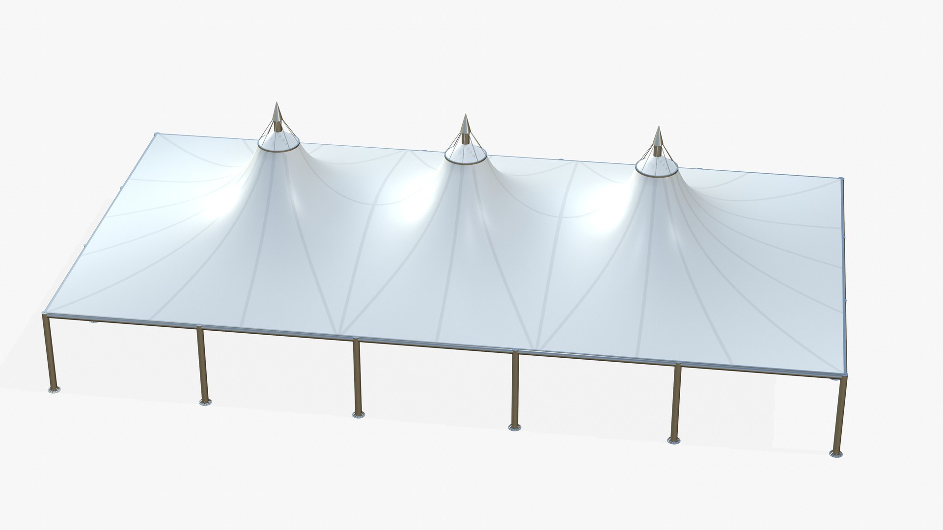 Tensile Structures Conical Model - TurboSquid 1835145