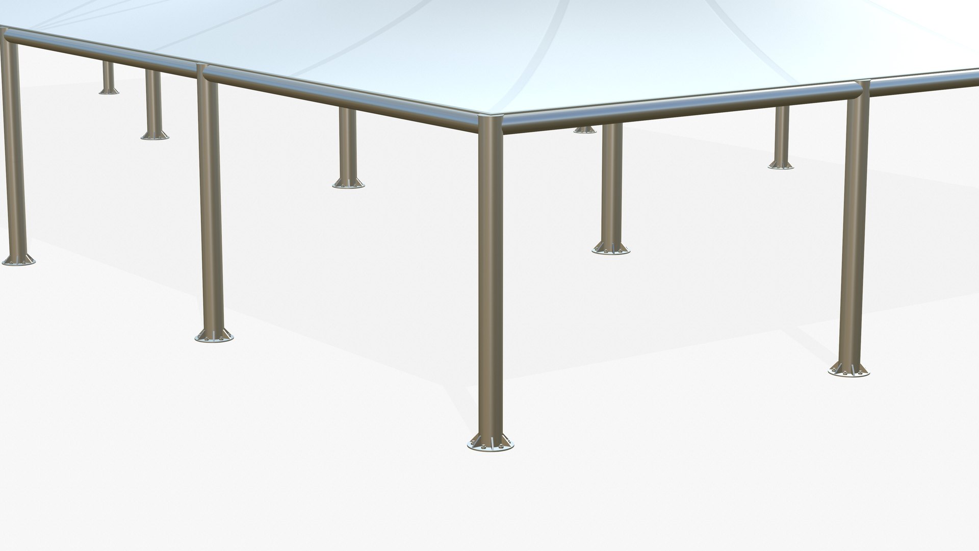 Tensile Structures Conical Model - TurboSquid 1835145