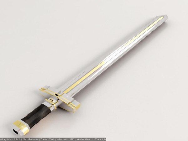 3dsmax sword