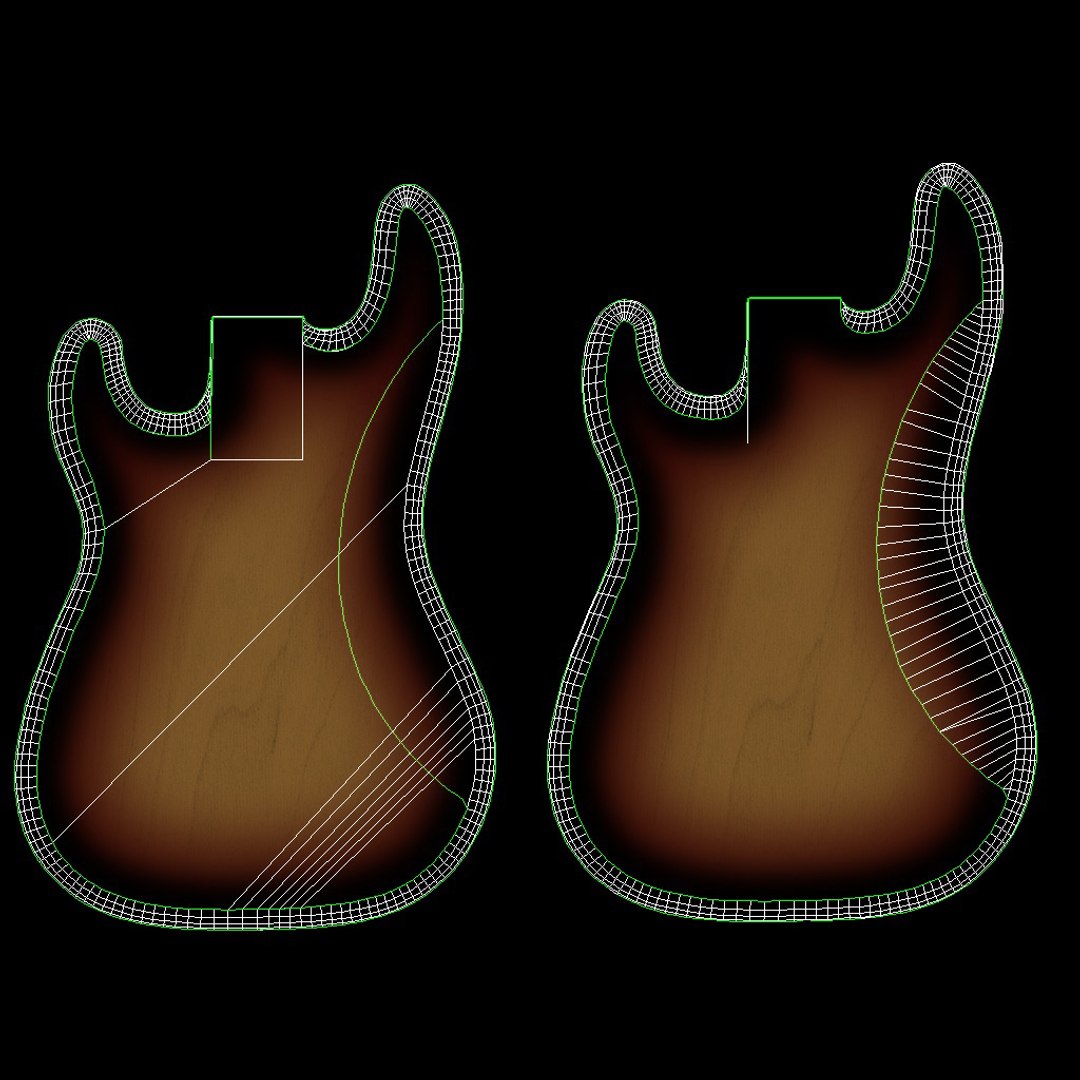 Fender precision bass 3D model - TurboSquid 1277780