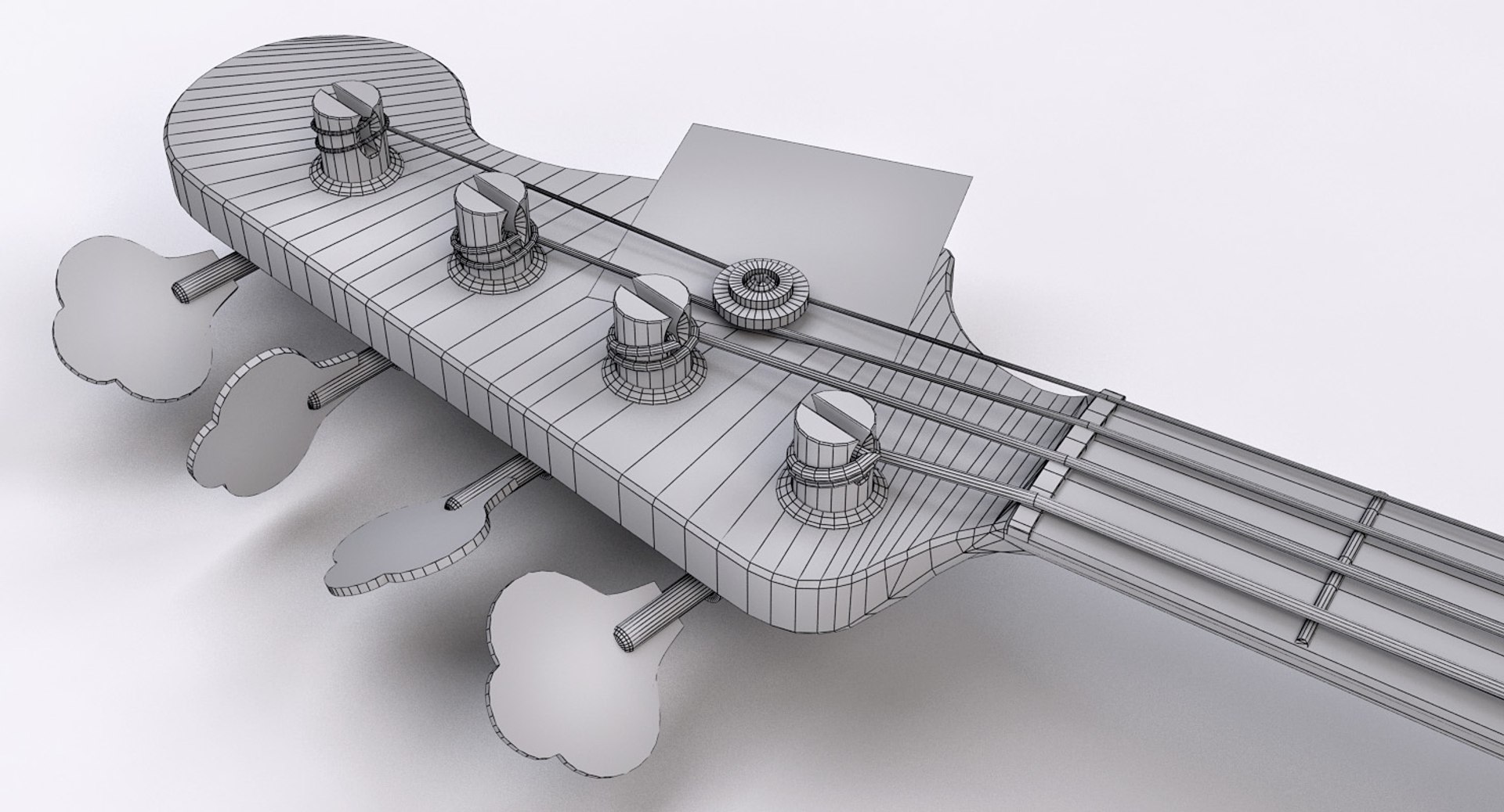 Fender precision bass 3D model - TurboSquid 1277780