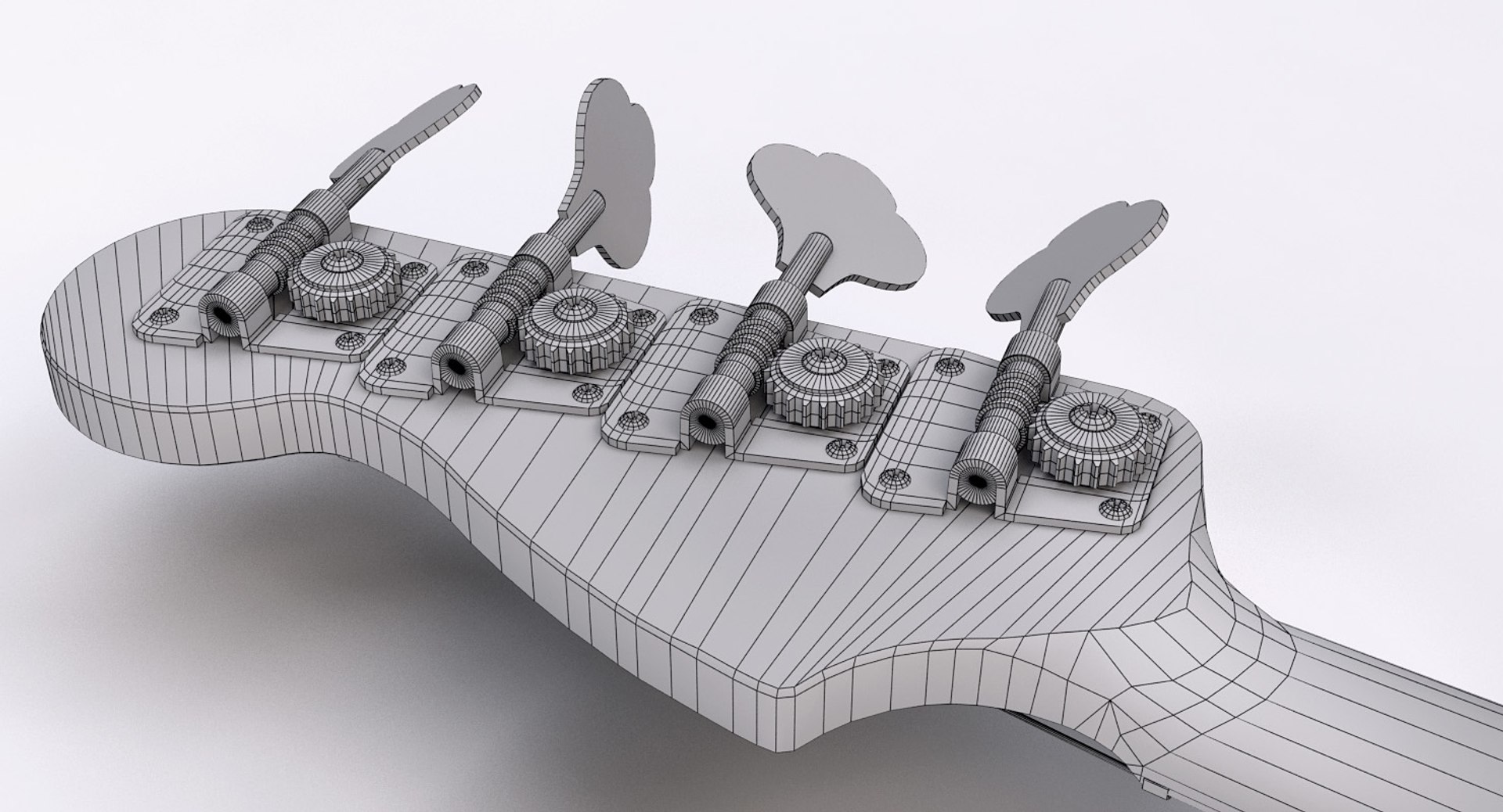 Fender precision bass 3D model - TurboSquid 1277780