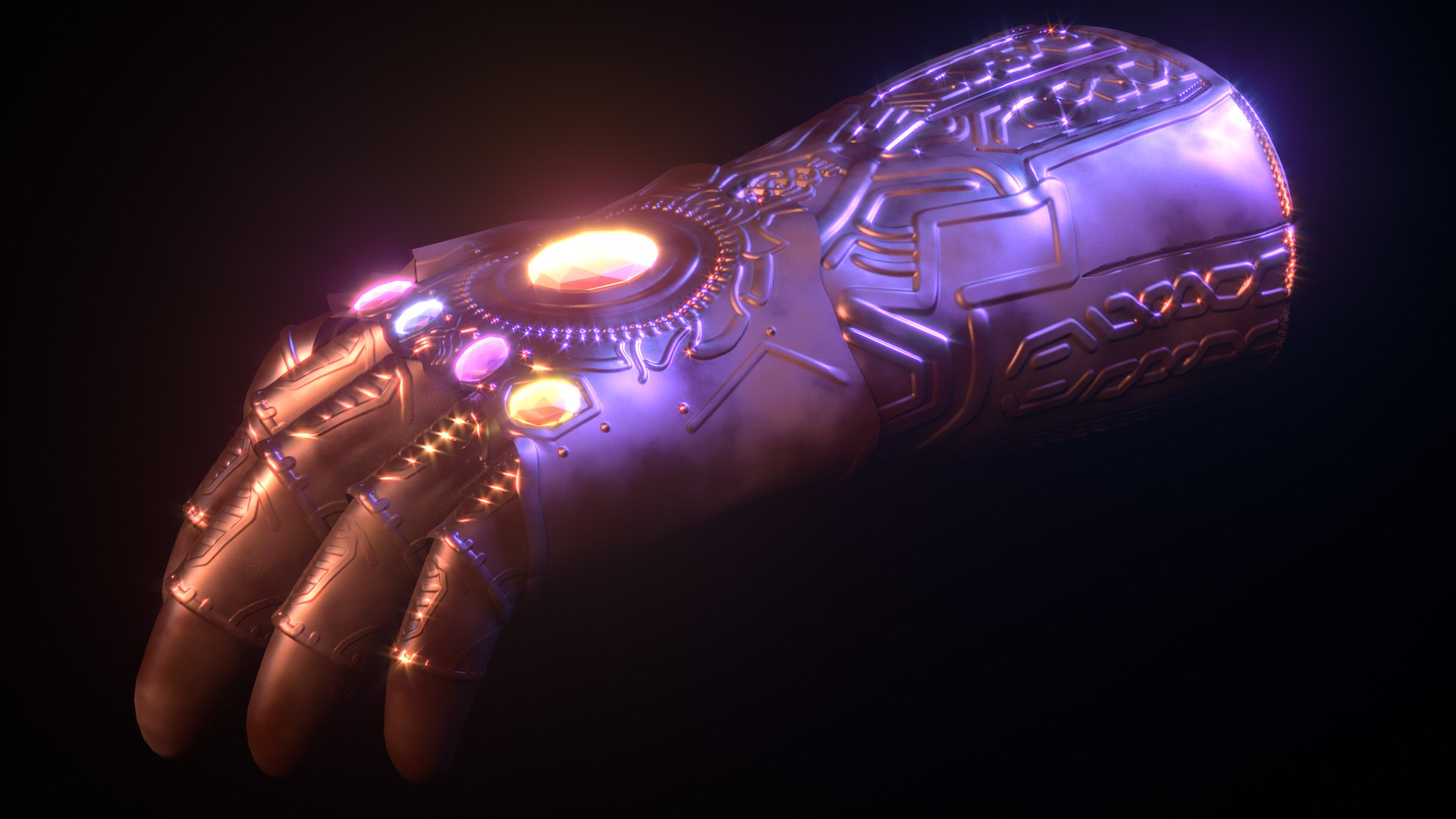 3D Model Eternity Gauntlet - TurboSquid 1991421