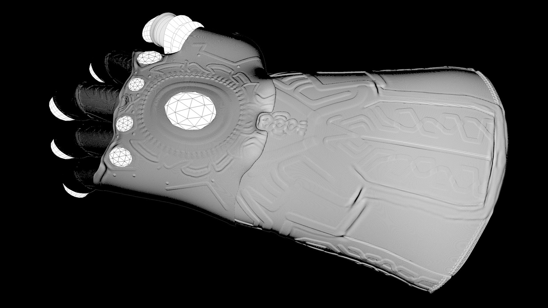 3D Model Eternity Gauntlet - TurboSquid 1991421