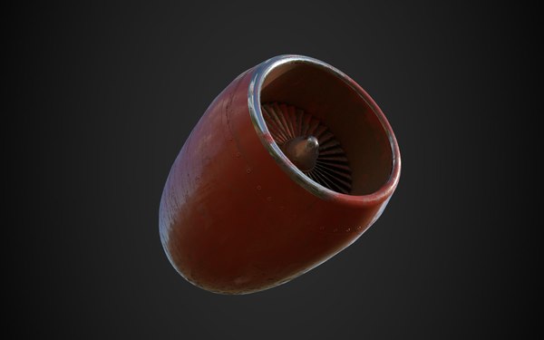 Aircraft turbine model - TurboSquid 1658167