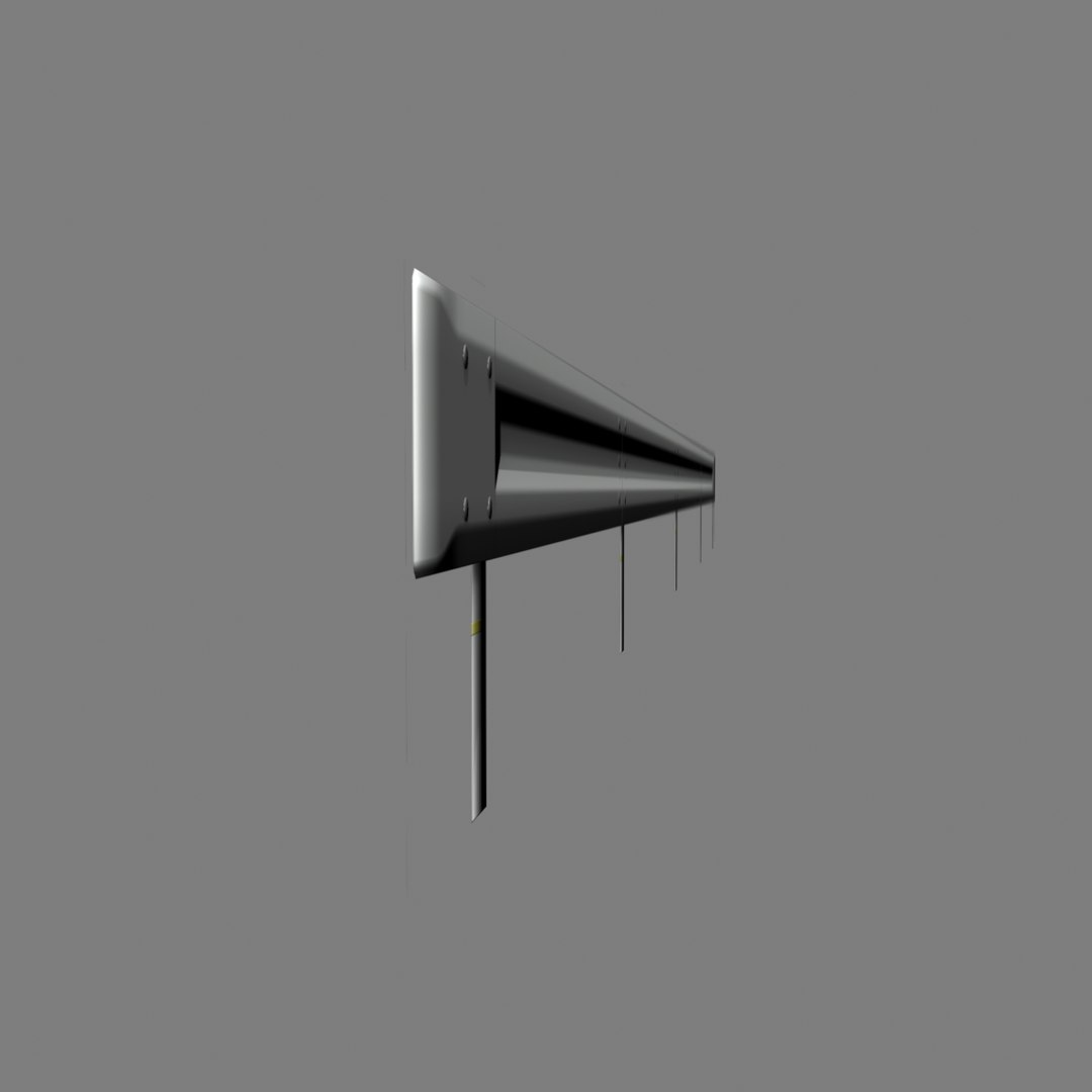 Seamless Guard Rail 3d 3ds