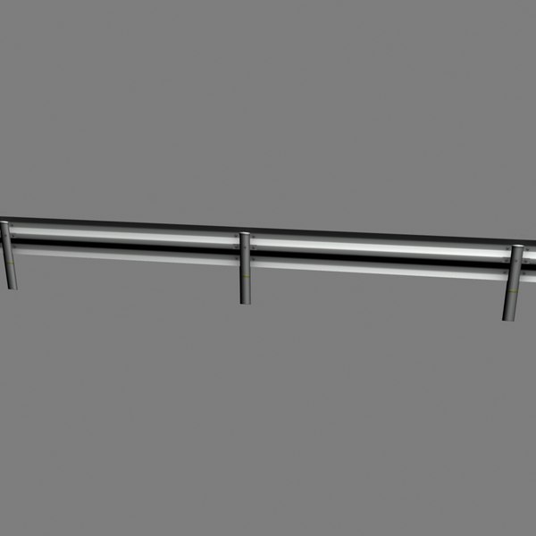 seamless guard rail 3d 3ds