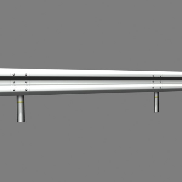 seamless guard rail 3d 3ds