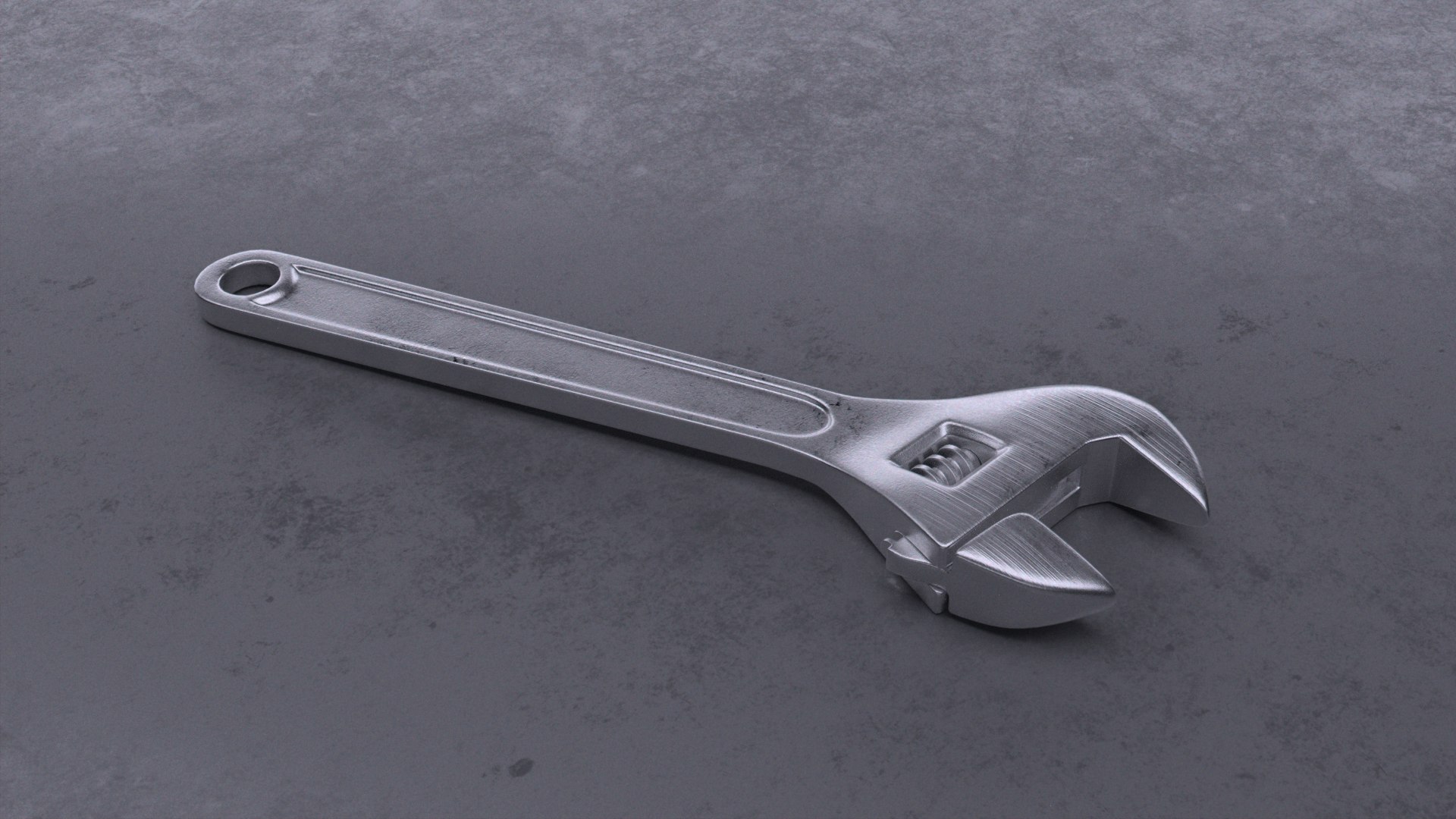 Adjustable Wrench 3D Model - TurboSquid 1313414