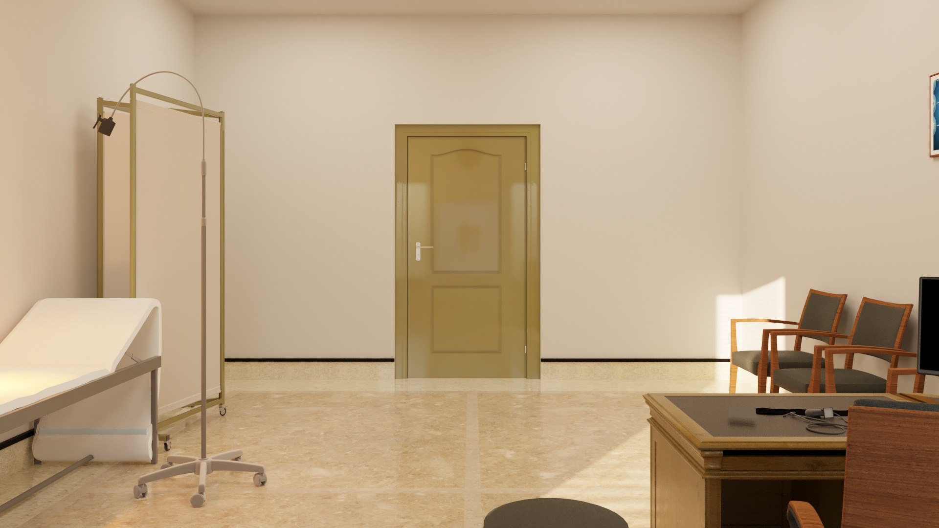 Complete Hospital Rooms 3D Model - TurboSquid 2084665