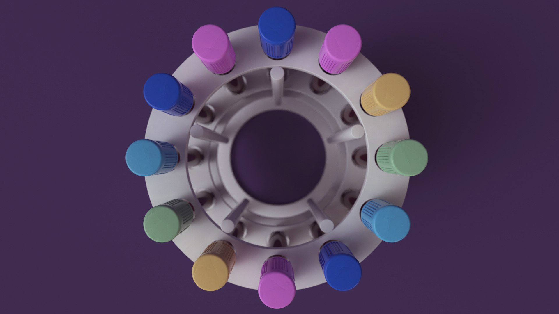 Stand Blood Vials Octane 3D - TurboSquid 1625769
