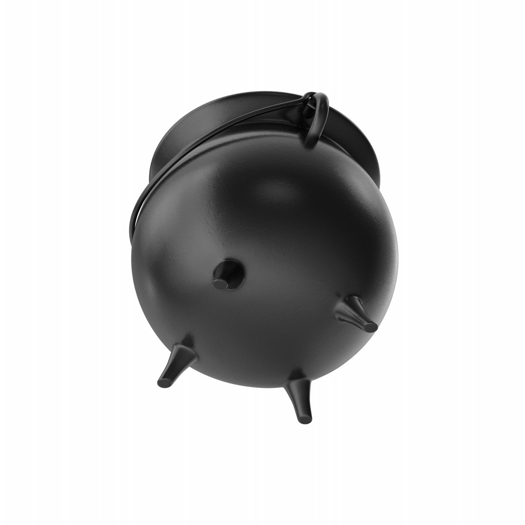 Cauldron With Red Magic Potion 3D model - TurboSquid 2002407