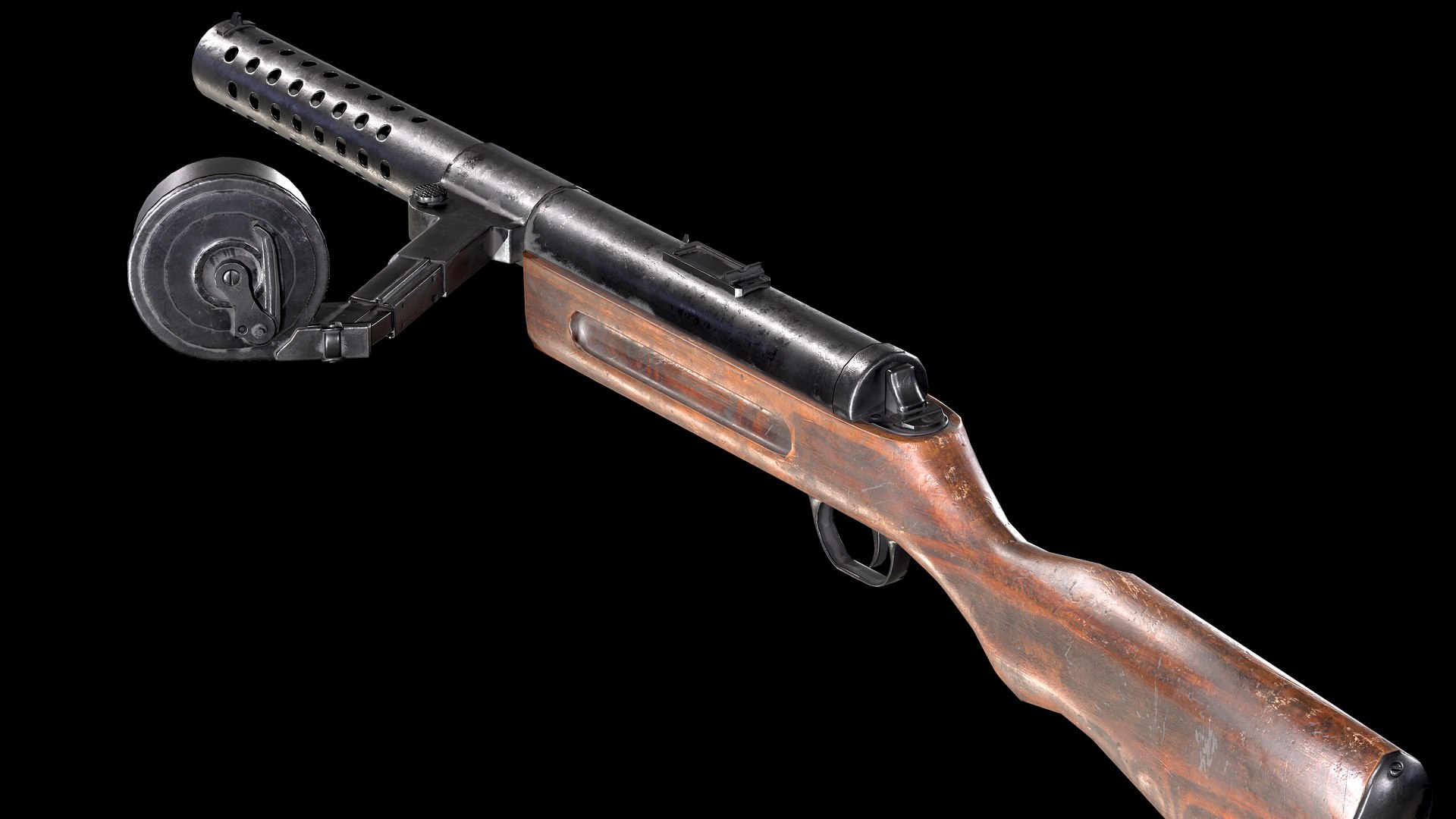 3D German Schmeissers MP 18 PBR - TurboSquid 1811524