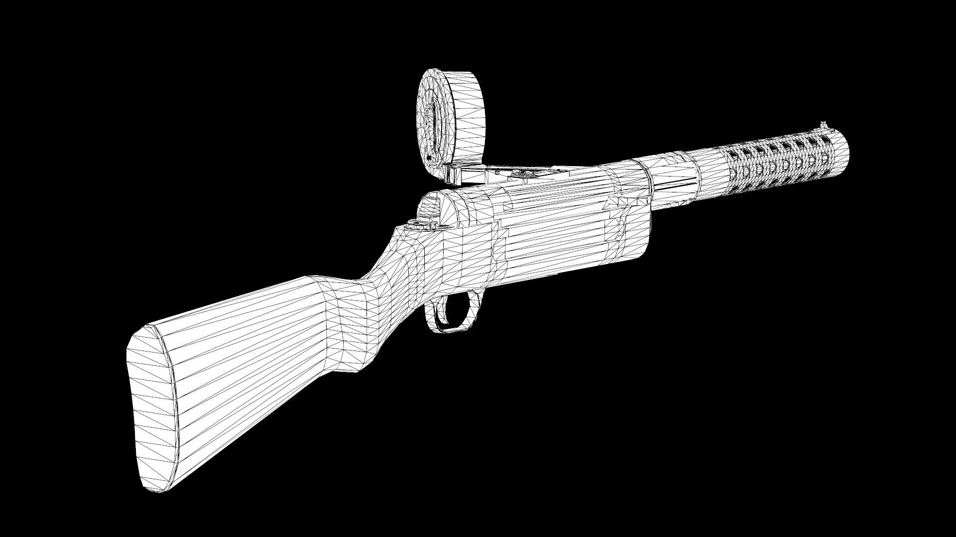 3D German Schmeissers MP 18 PBR - TurboSquid 1811524