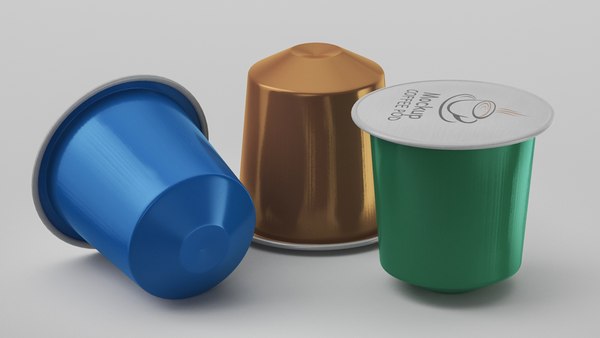 modelo 3d Mockup Coffee Pod Set - TurboSquid 1817451