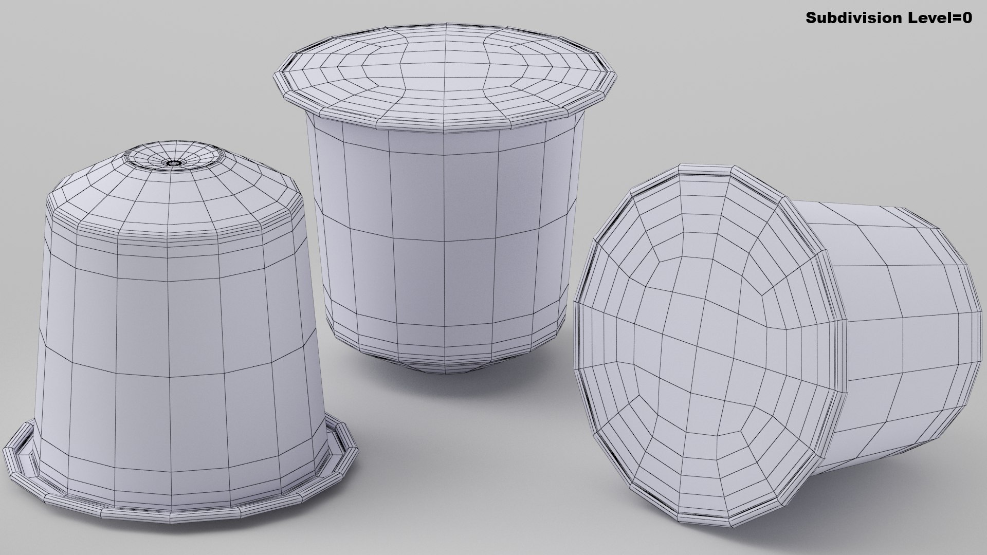 3D model Mockup Coffee Pod Set - TurboSquid 1817451