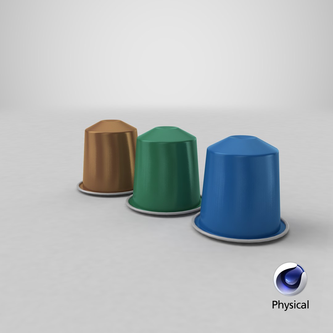 3D model Mockup Coffee Pod Set - TurboSquid 1817451