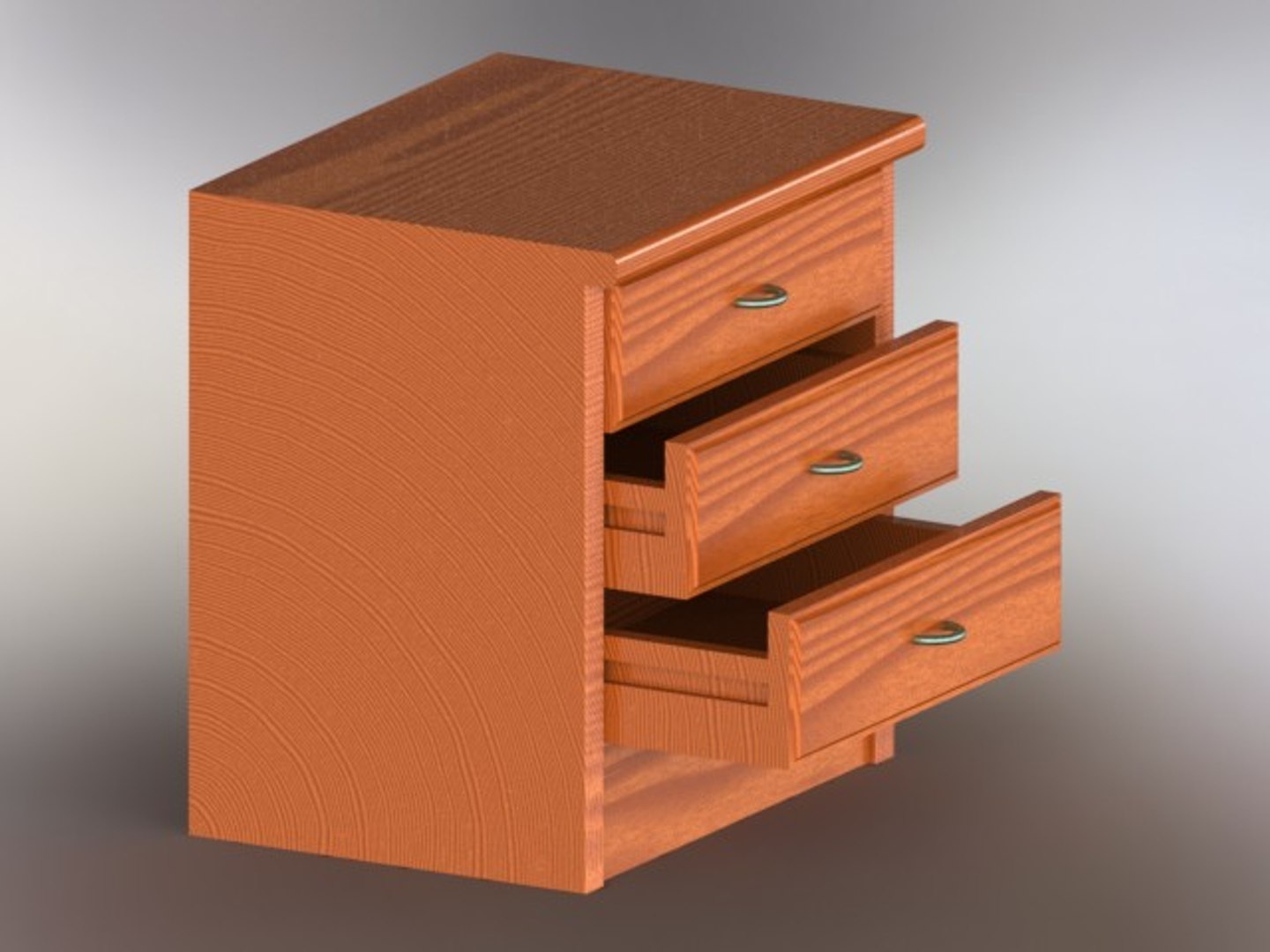 3d desk solidworks model