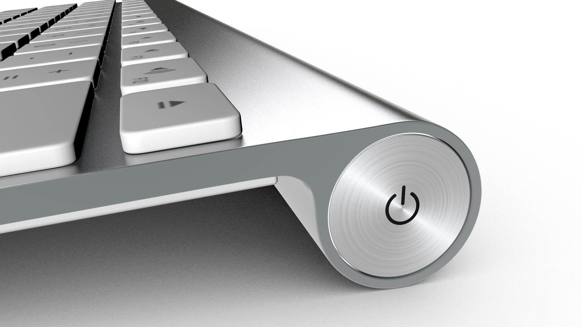 wireless keyboard 3d model