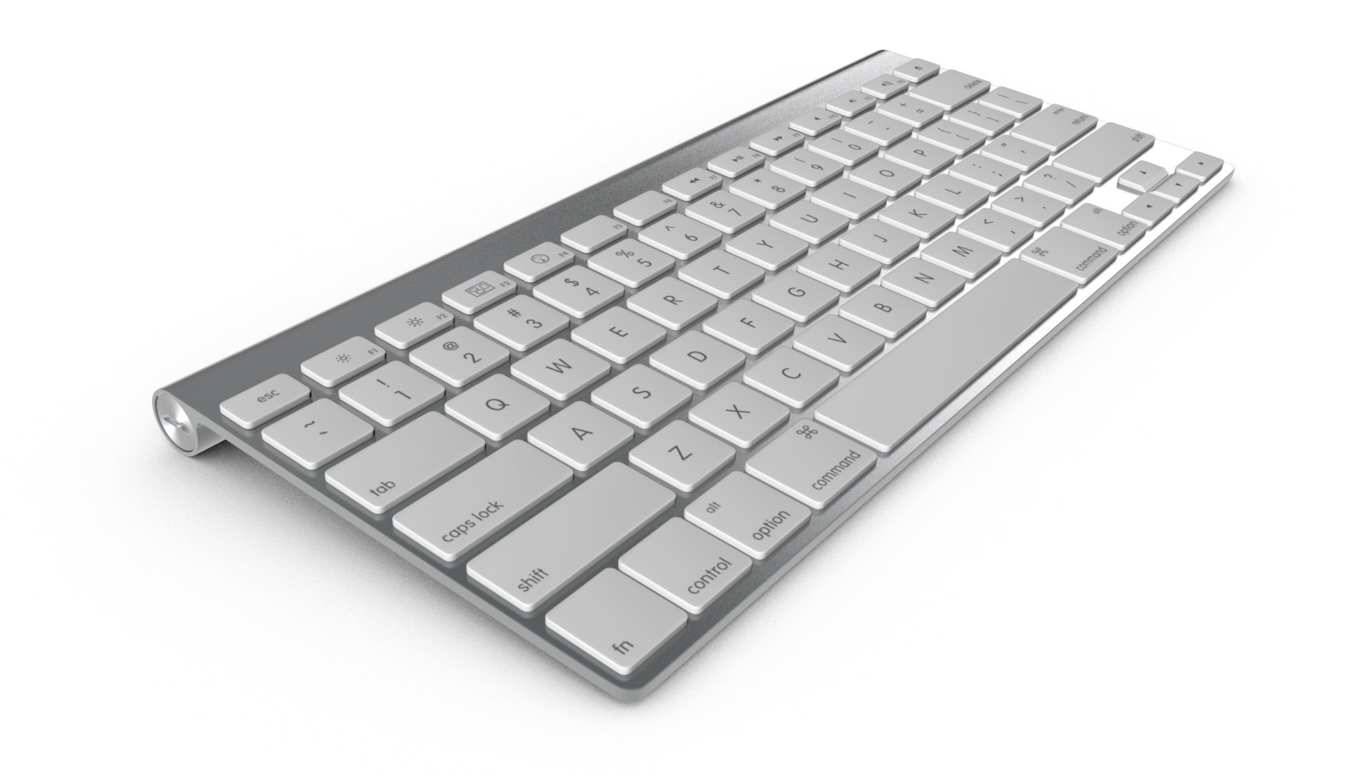 wireless keyboard 3d model