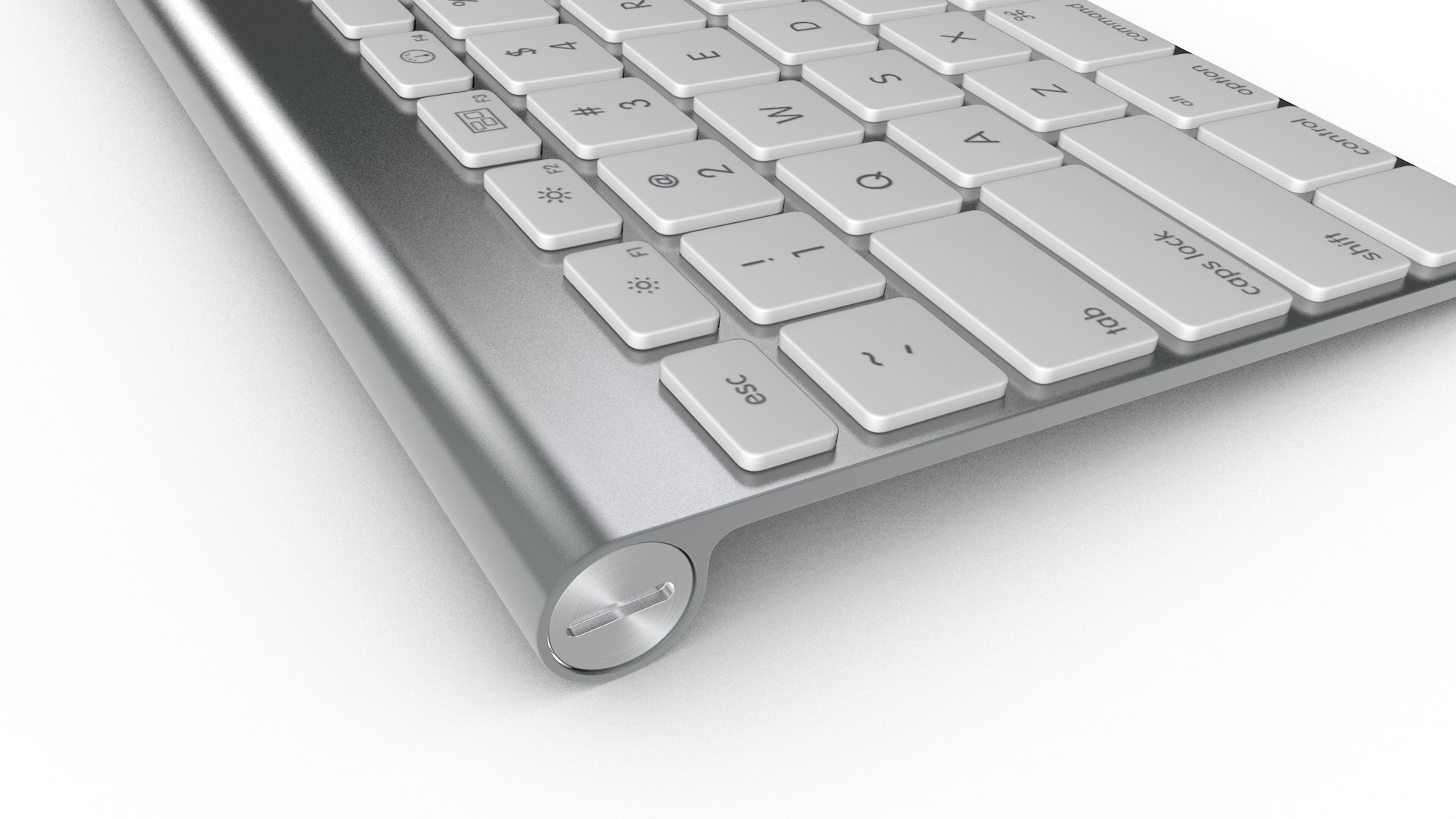 wireless keyboard 3d model