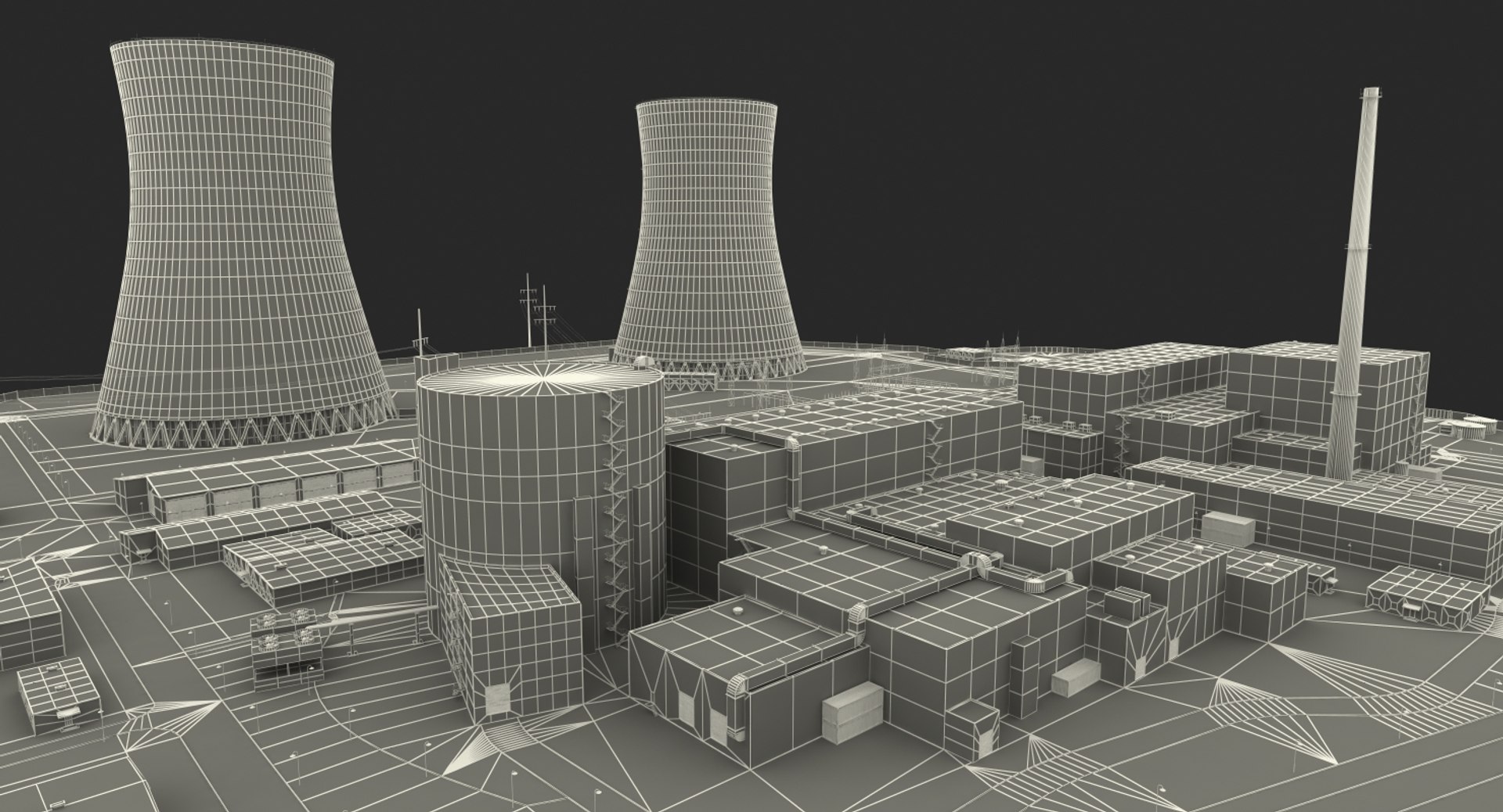 Power Plants 3D Model - TurboSquid 1291424