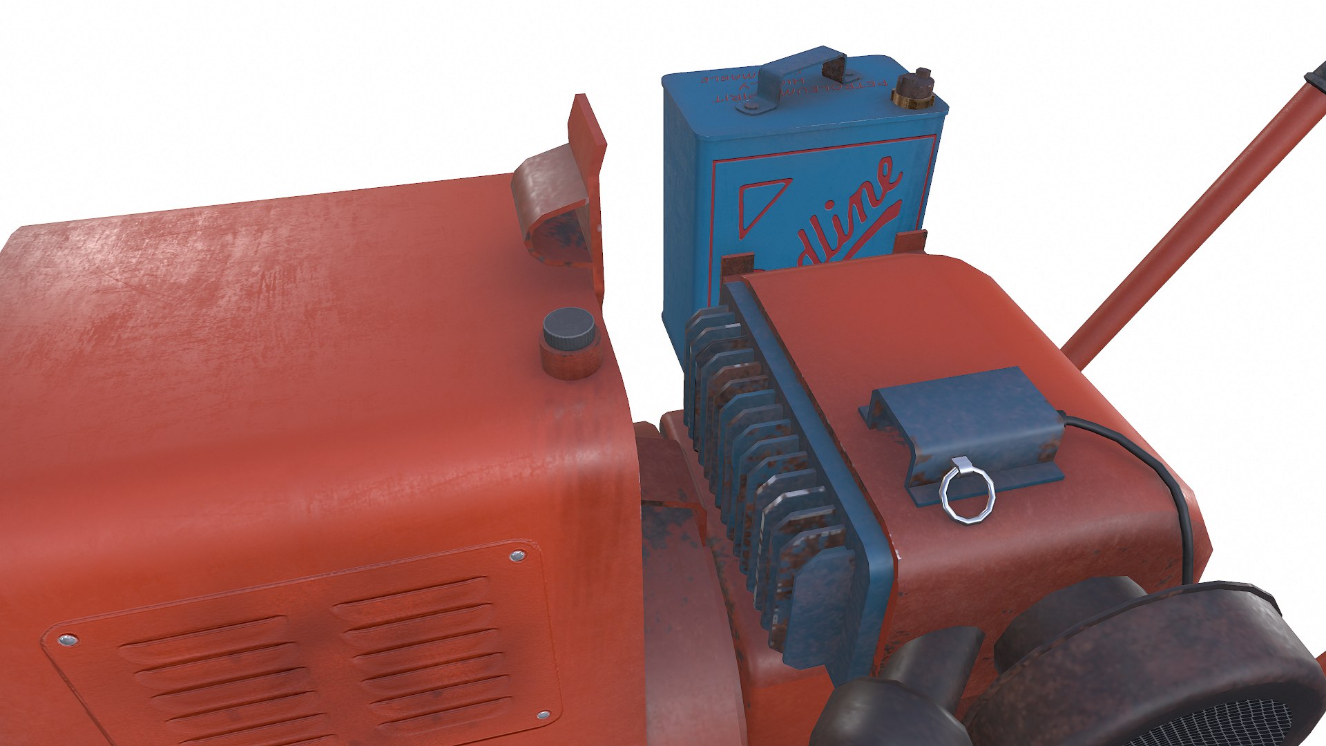 3D Old Vintage Electric Generator Low-poly PBR - TurboSquid 2384123