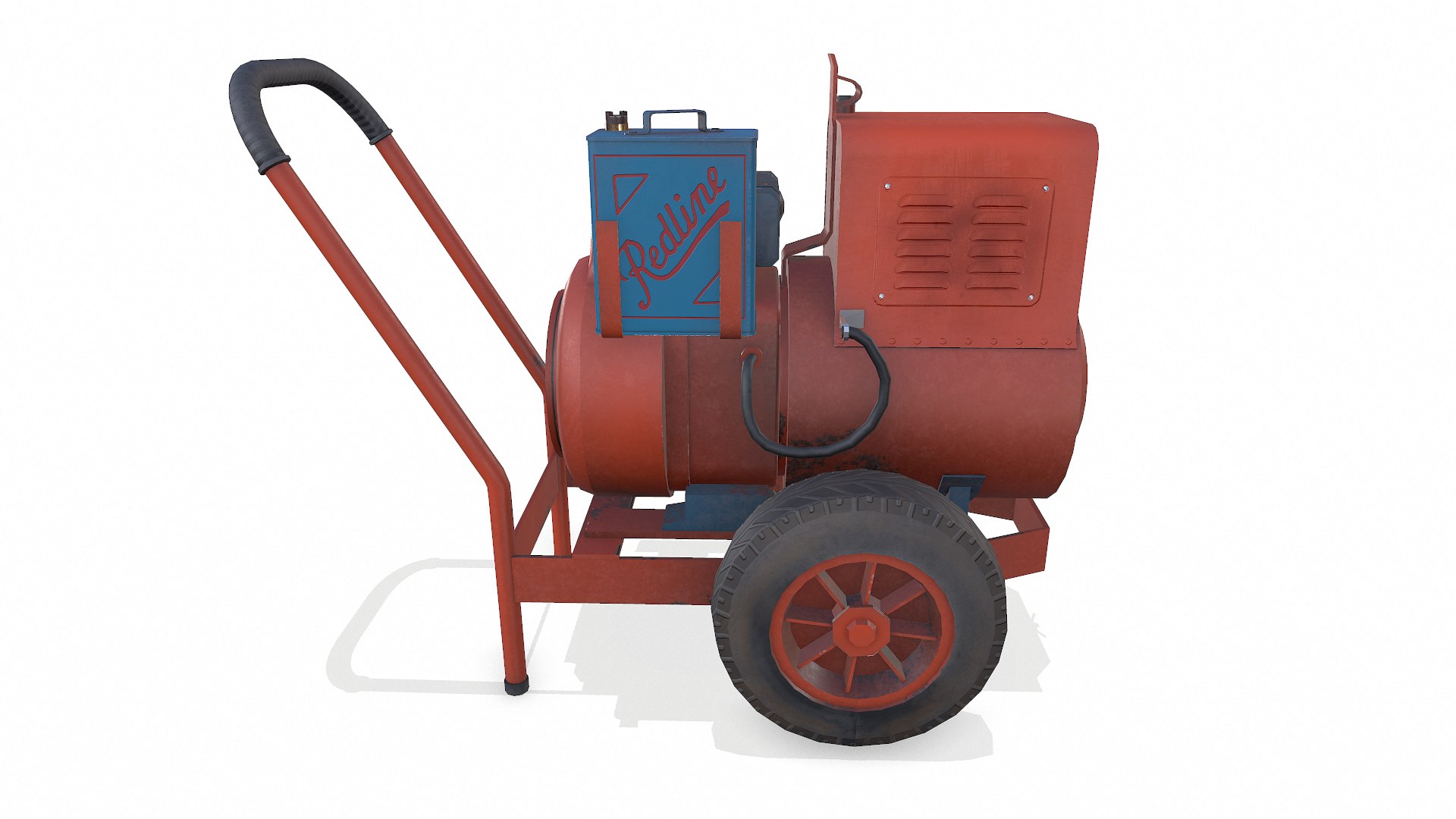 3D Old Vintage Electric Generator Low-poly PBR - TurboSquid 2384123