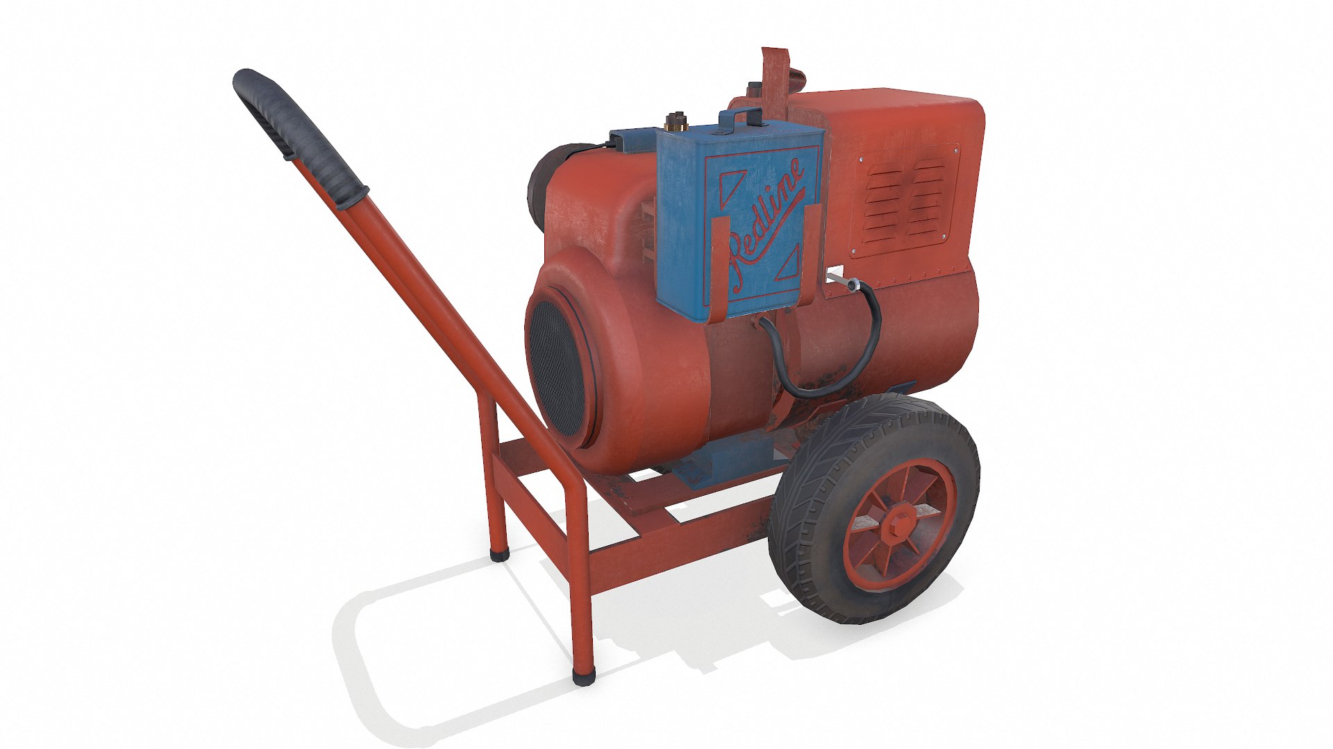 3D Old Vintage Electric Generator Low-poly PBR - TurboSquid 2384123