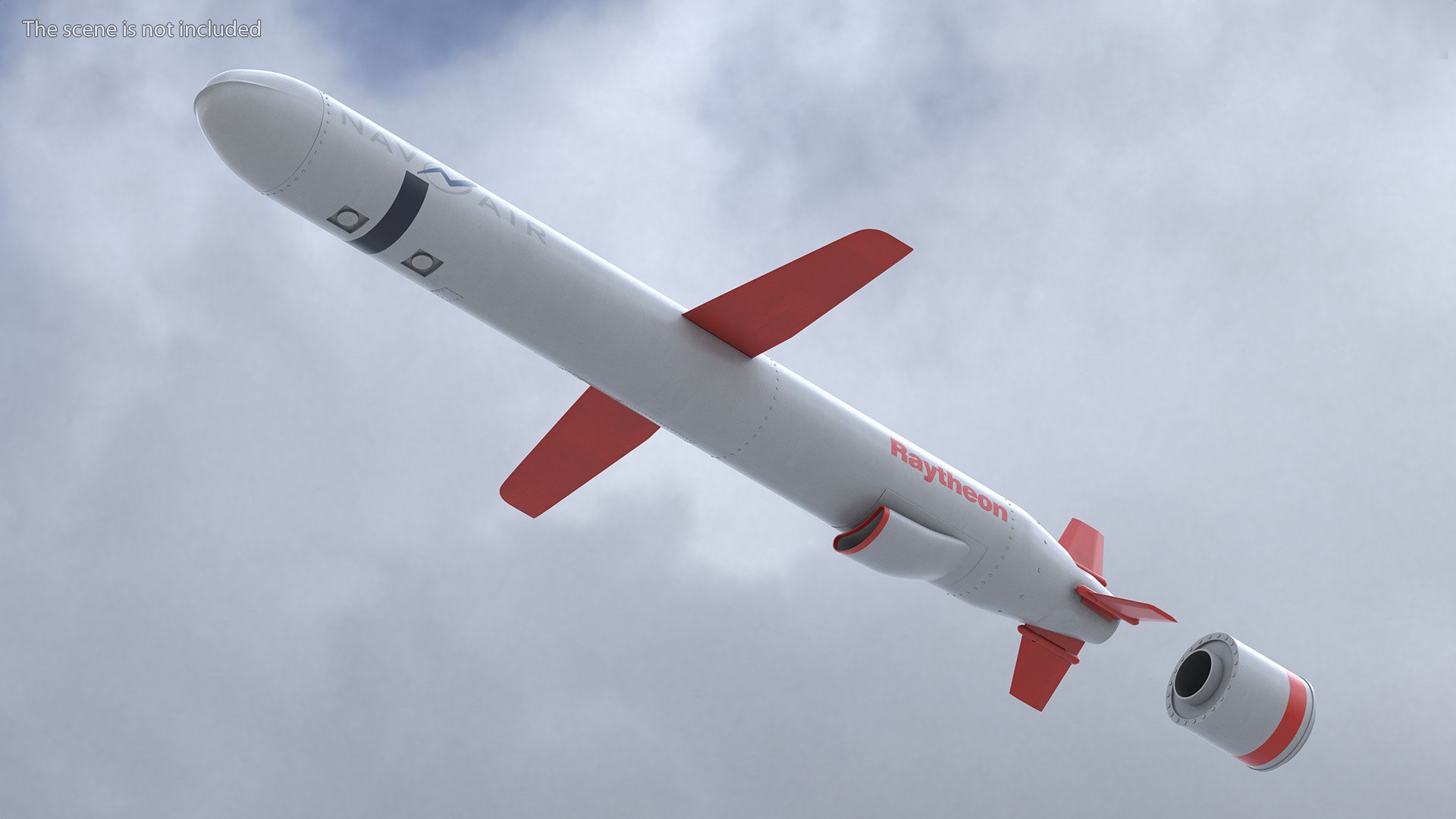3D BGM-109 General Dynamics Tomahawk Missile - TurboSquid 2307921