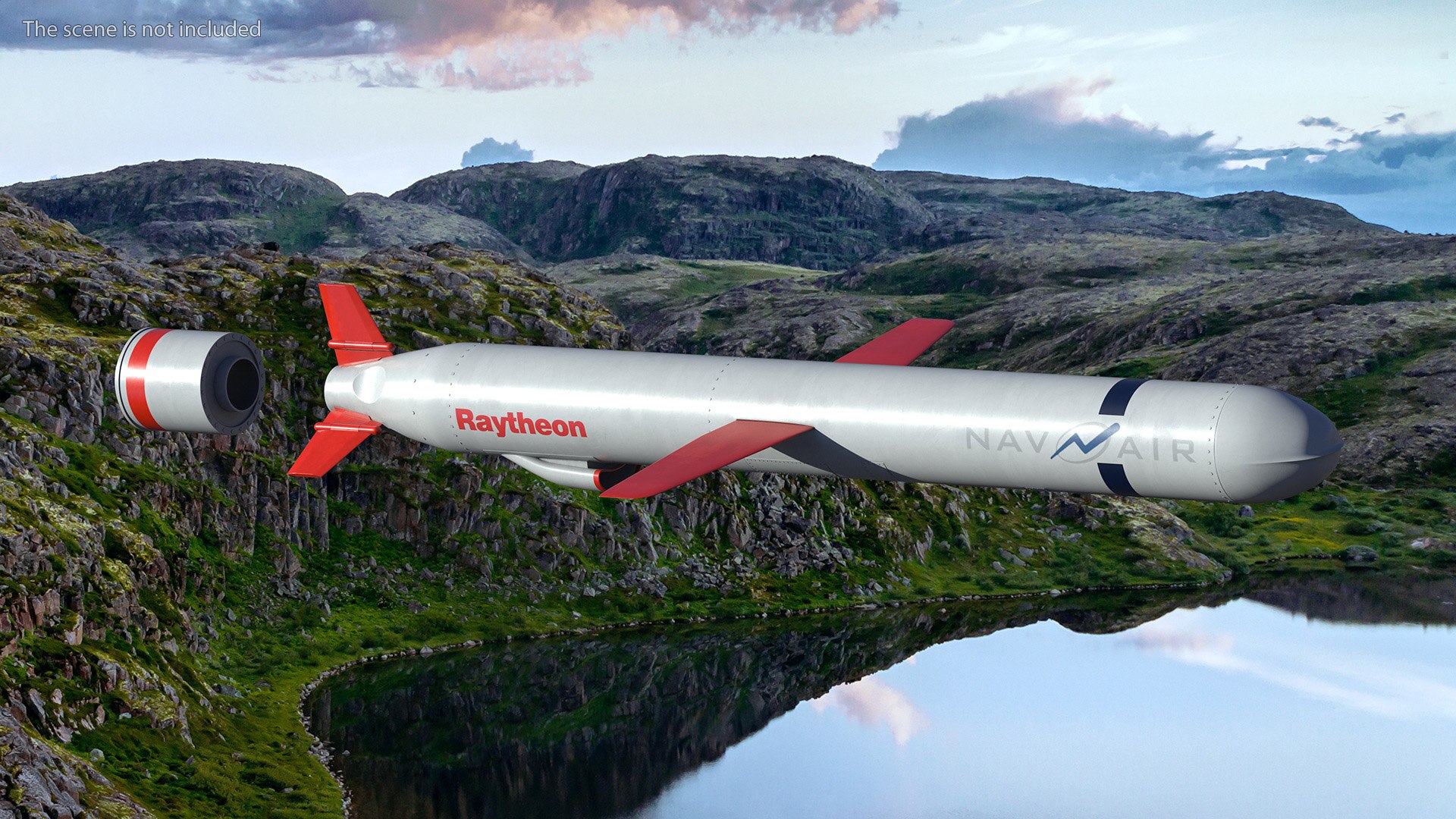 3D BGM-109 General Dynamics Tomahawk Missile - TurboSquid 2307921