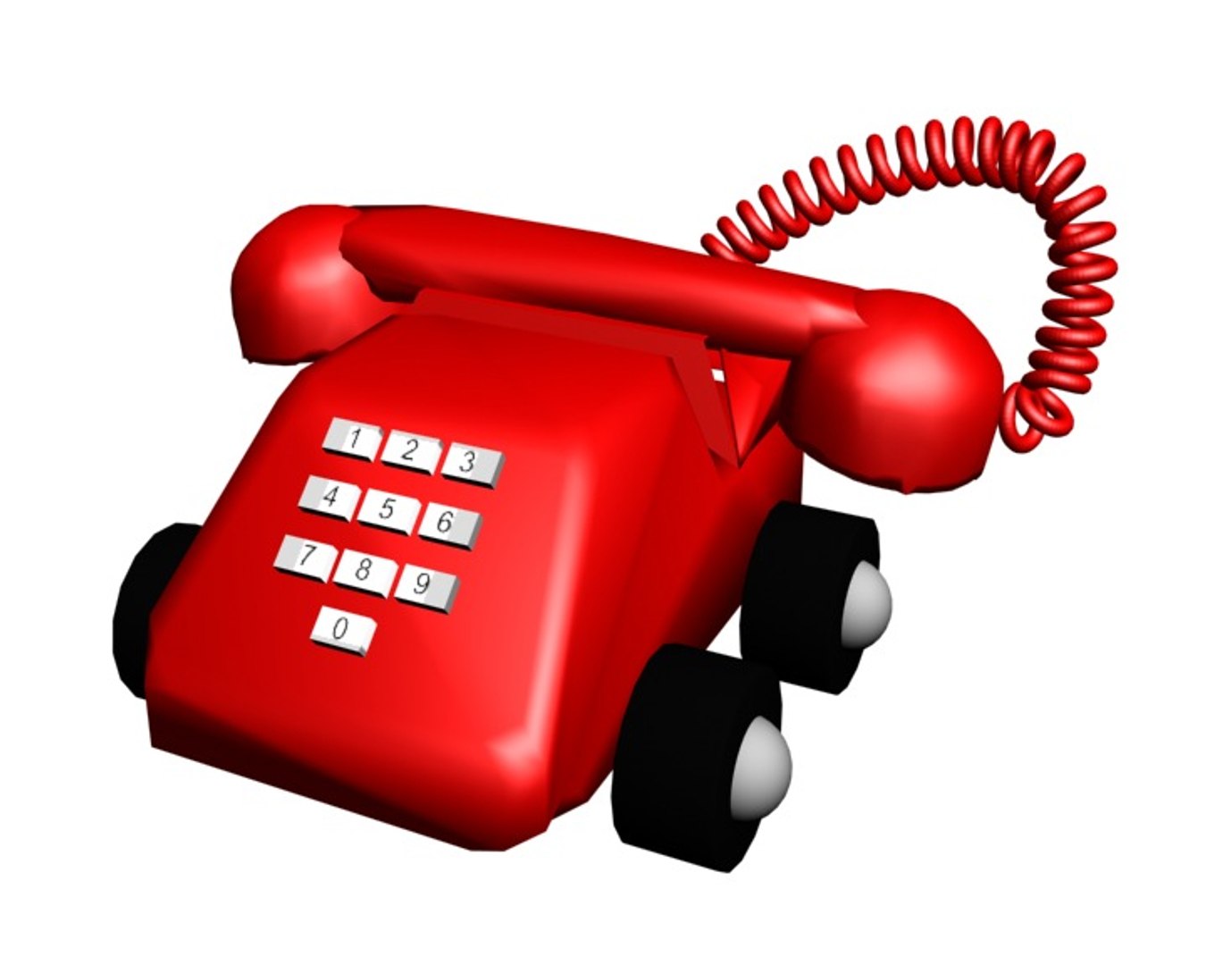 3d Model Phone Toy