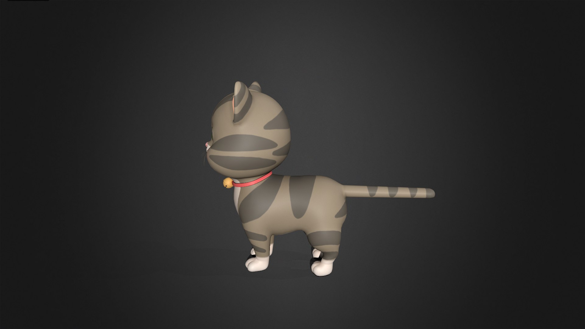 Asset - Cartoons - Animal Cat Baby Rigged 3D Model - TurboSquid 2177465