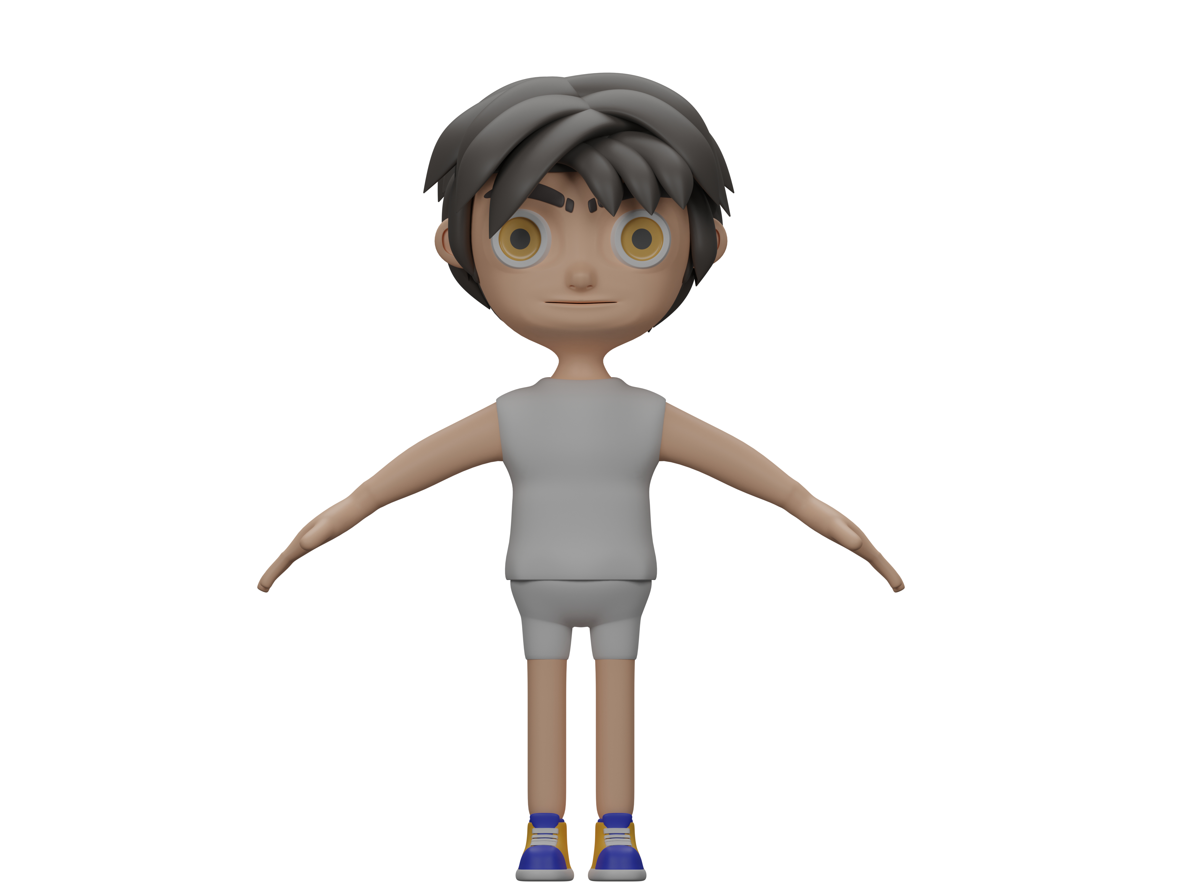 Male cartoon charecter 3D model - TurboSquid 1739424