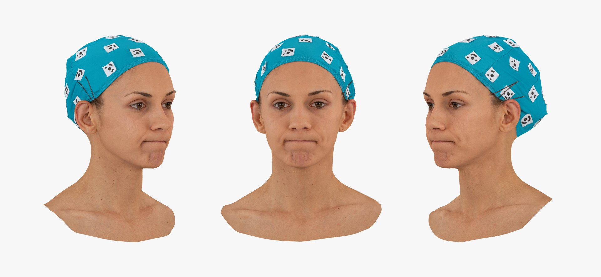 Athena Human Head Chin 3D - TurboSquid 1660935