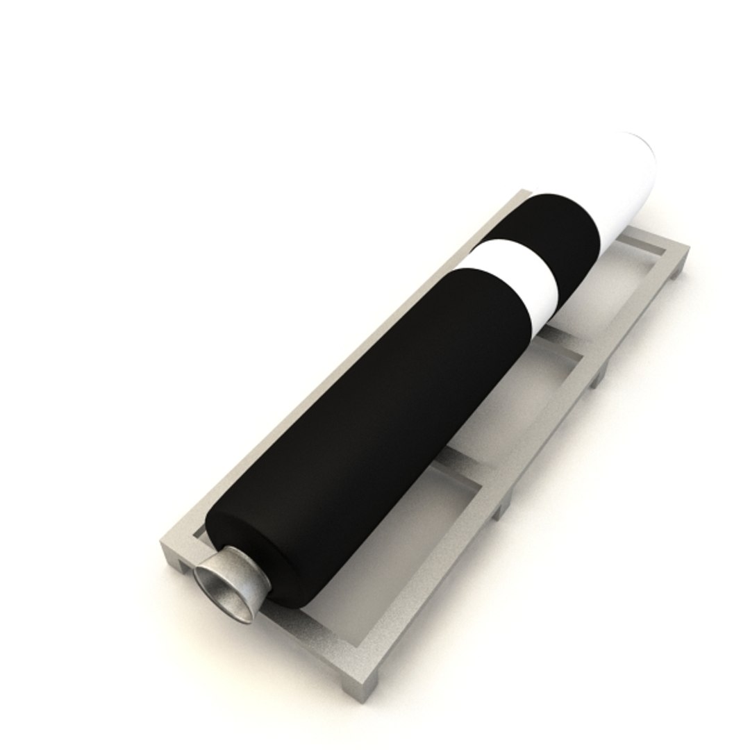 3d Ugm-133 Trident Ii Missile Model