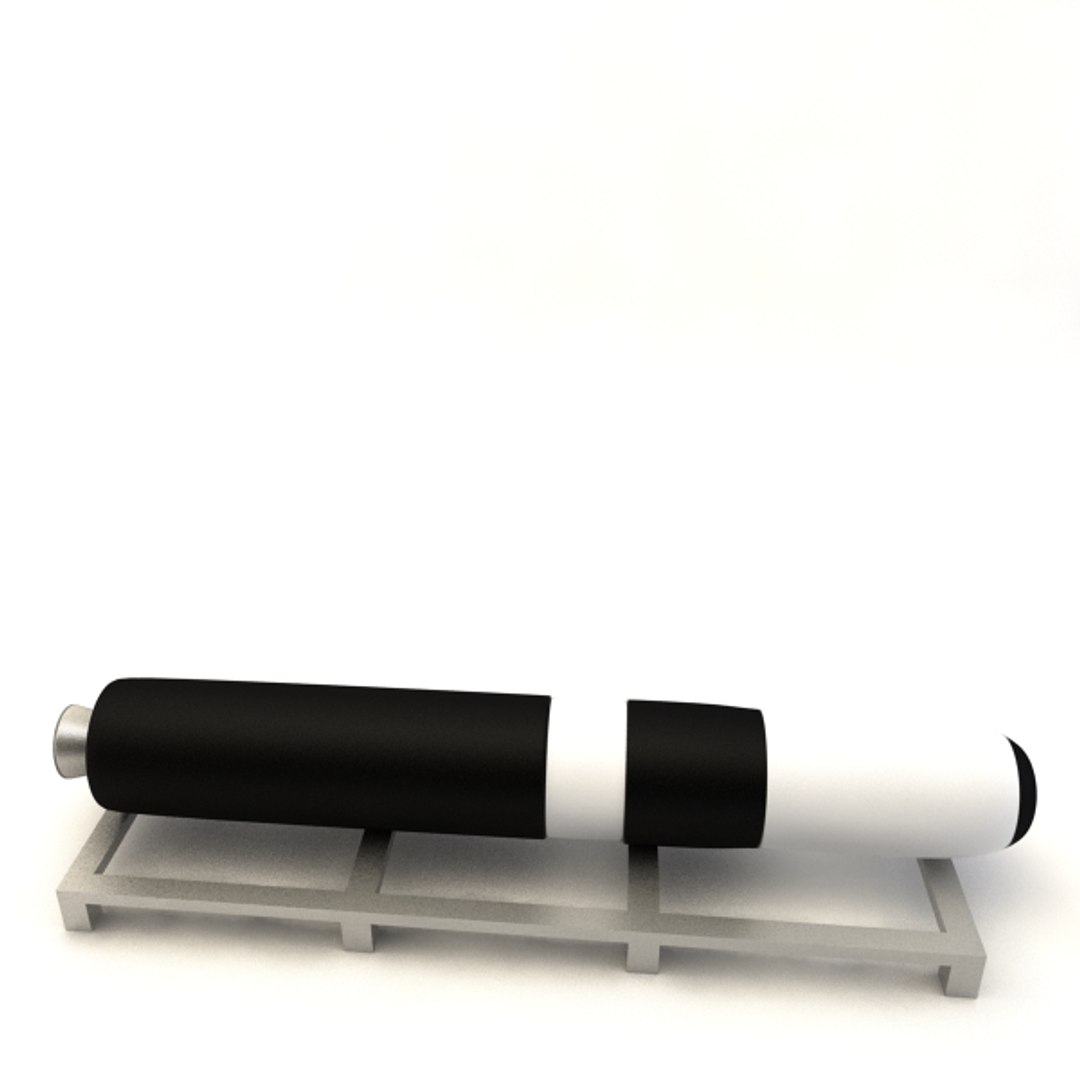 3d Ugm-133 Trident Ii Missile Model