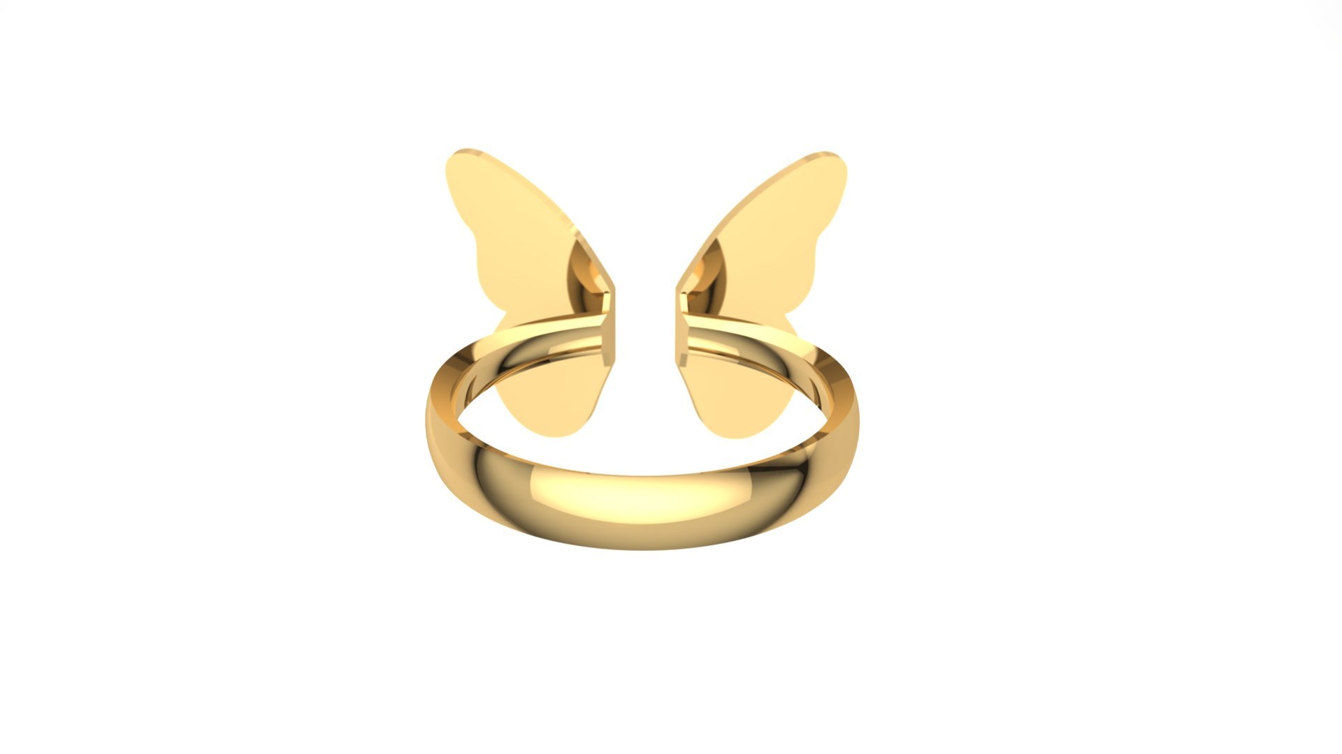 3D Butterfly Ring - TurboSquid 2064310