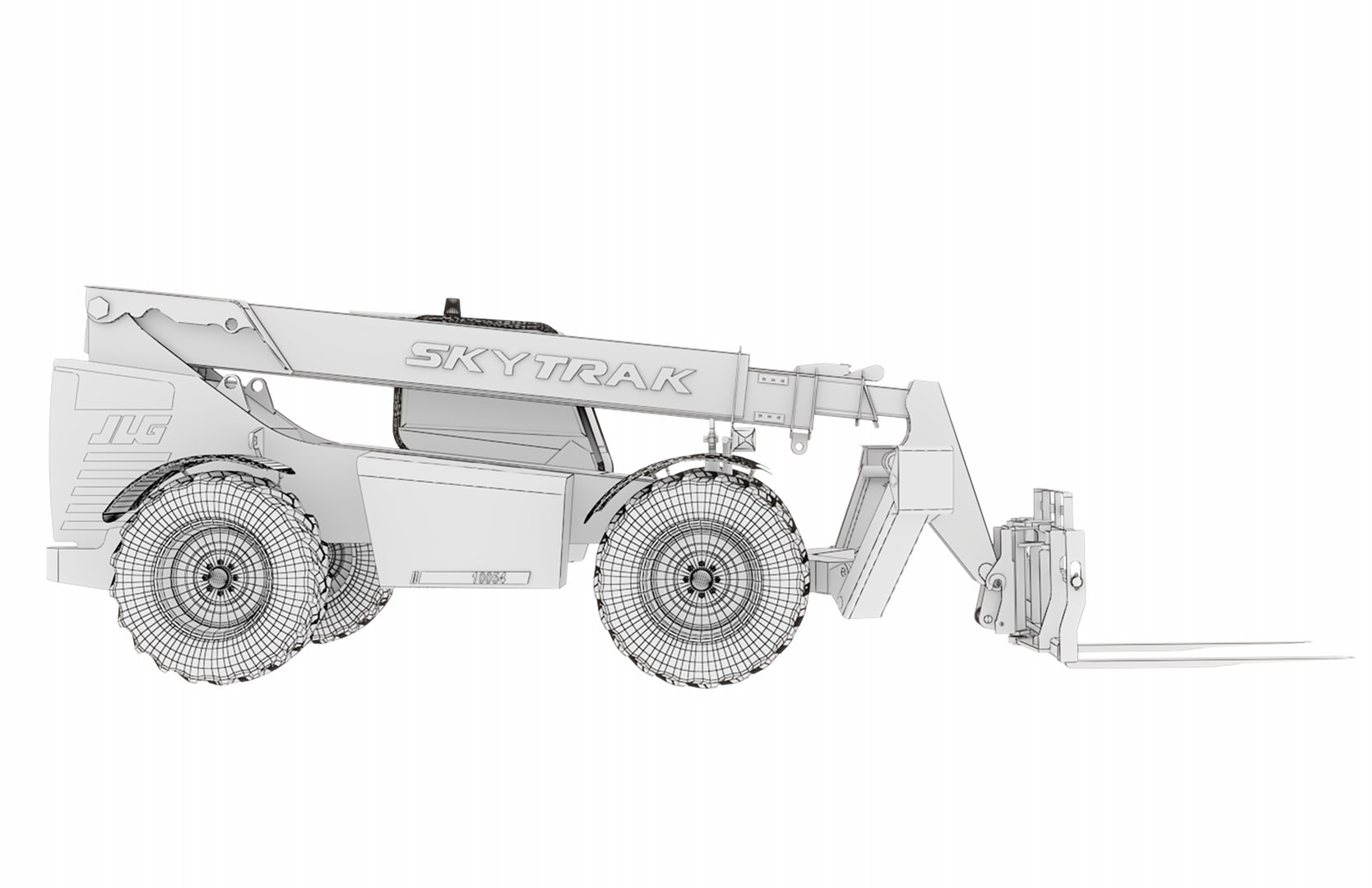 3D Skytrack Telehandler - Jlg Model - TurboSquid 1532863