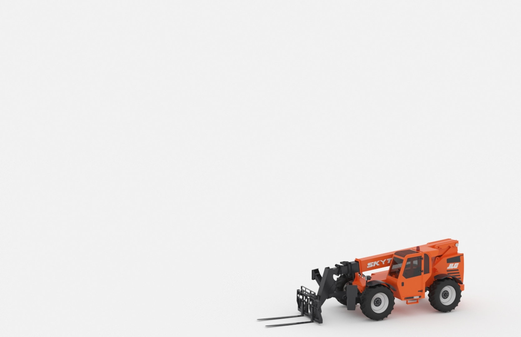 3D Skytrack Telehandler - Jlg Model - TurboSquid 1532863