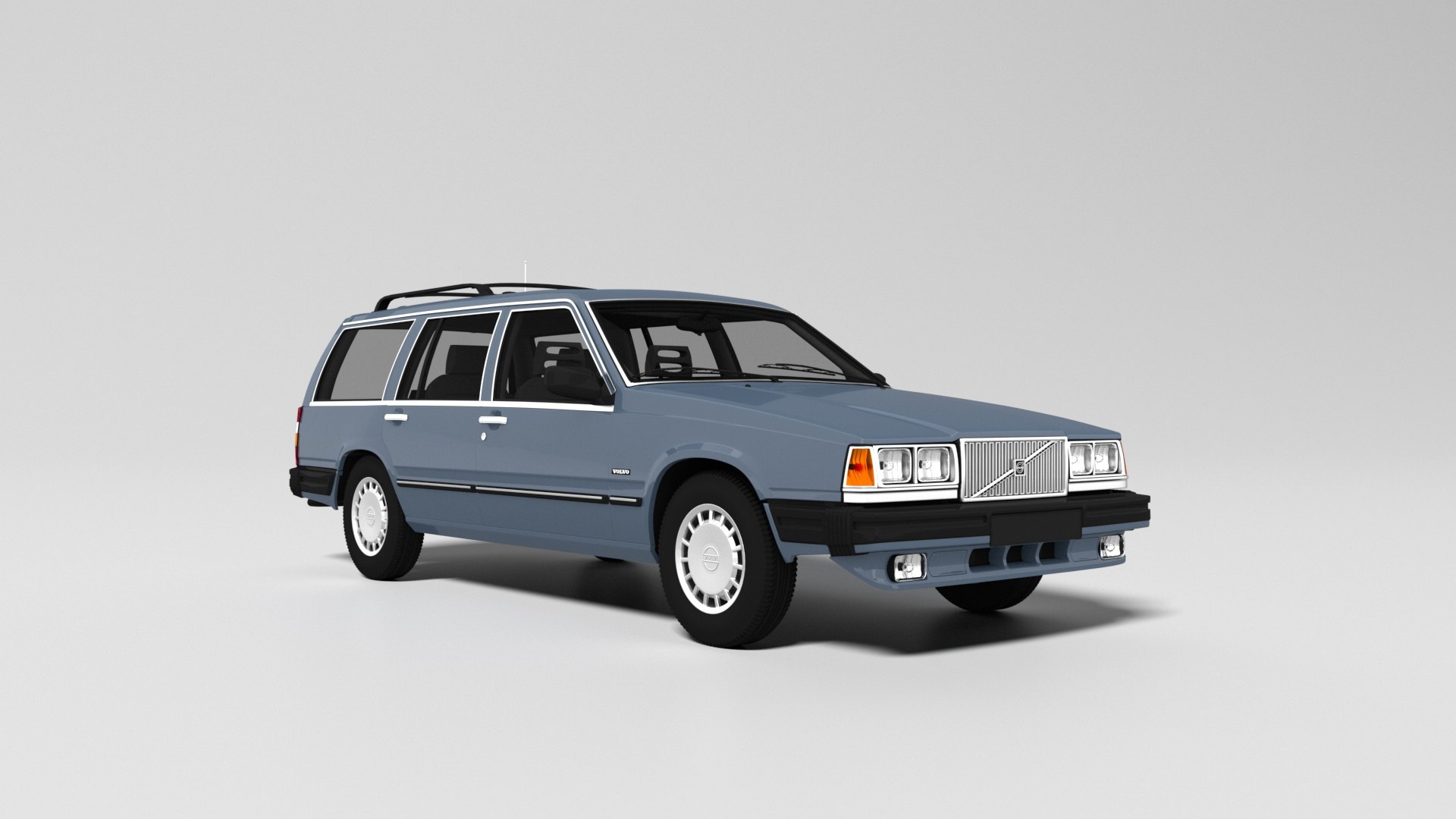 3D Model Volvo 740 Wagon - TurboSquid 2383585