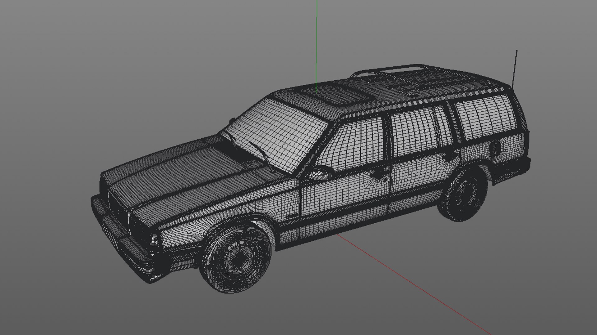 3D Model Volvo 740 Wagon - TurboSquid 2383585