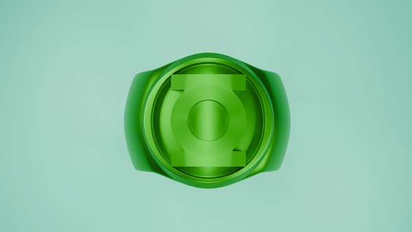 modelo 3d Anillo de poder de Linterna Verde - TurboSquid 2260184