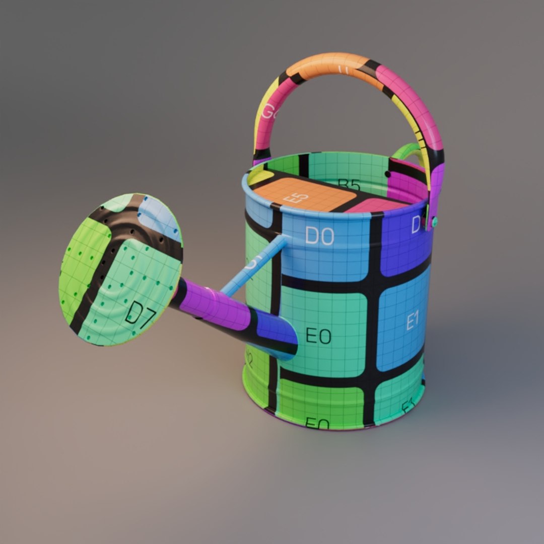 3D Model Watering Can - TurboSquid 2263817