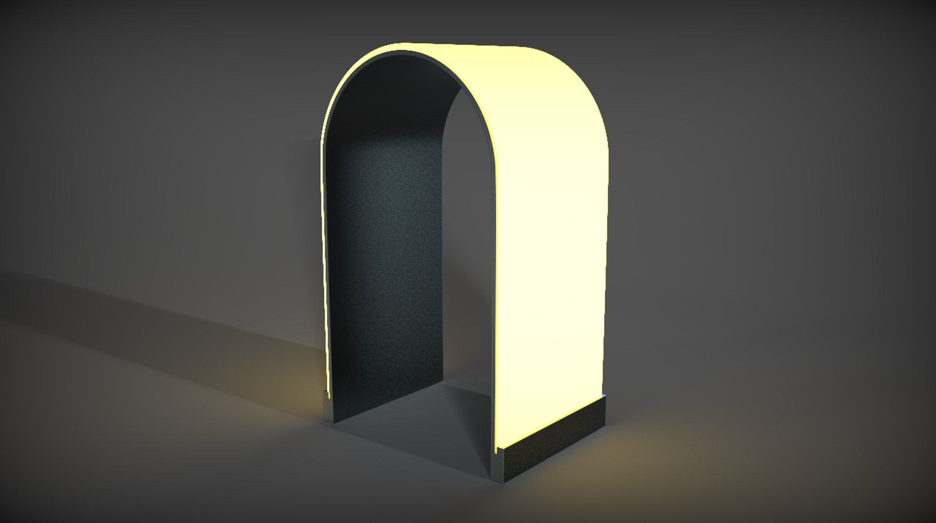 3d Model Led Table Lamp