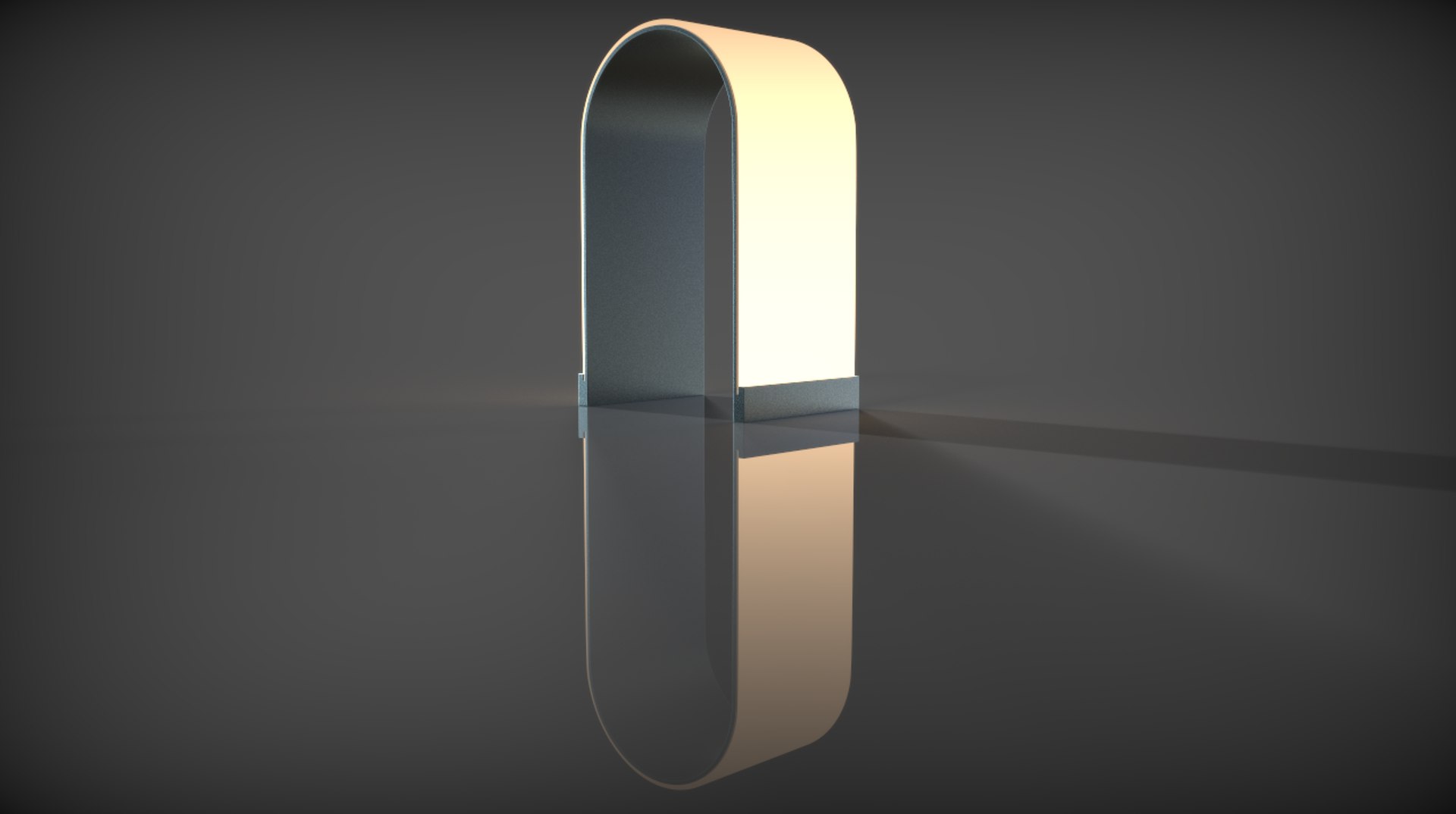 3d Model Led Table Lamp