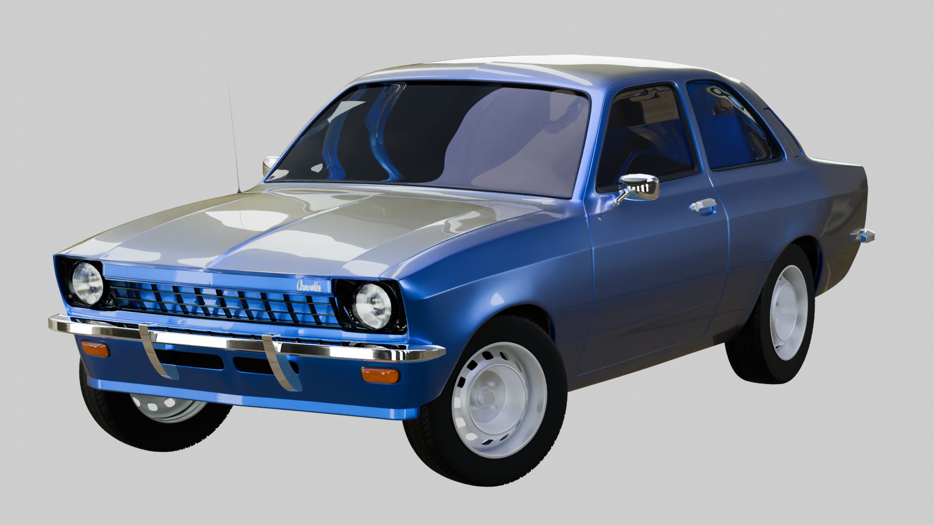 3D Chevrolet Chevette SL 1976 Model - TurboSquid 2193224