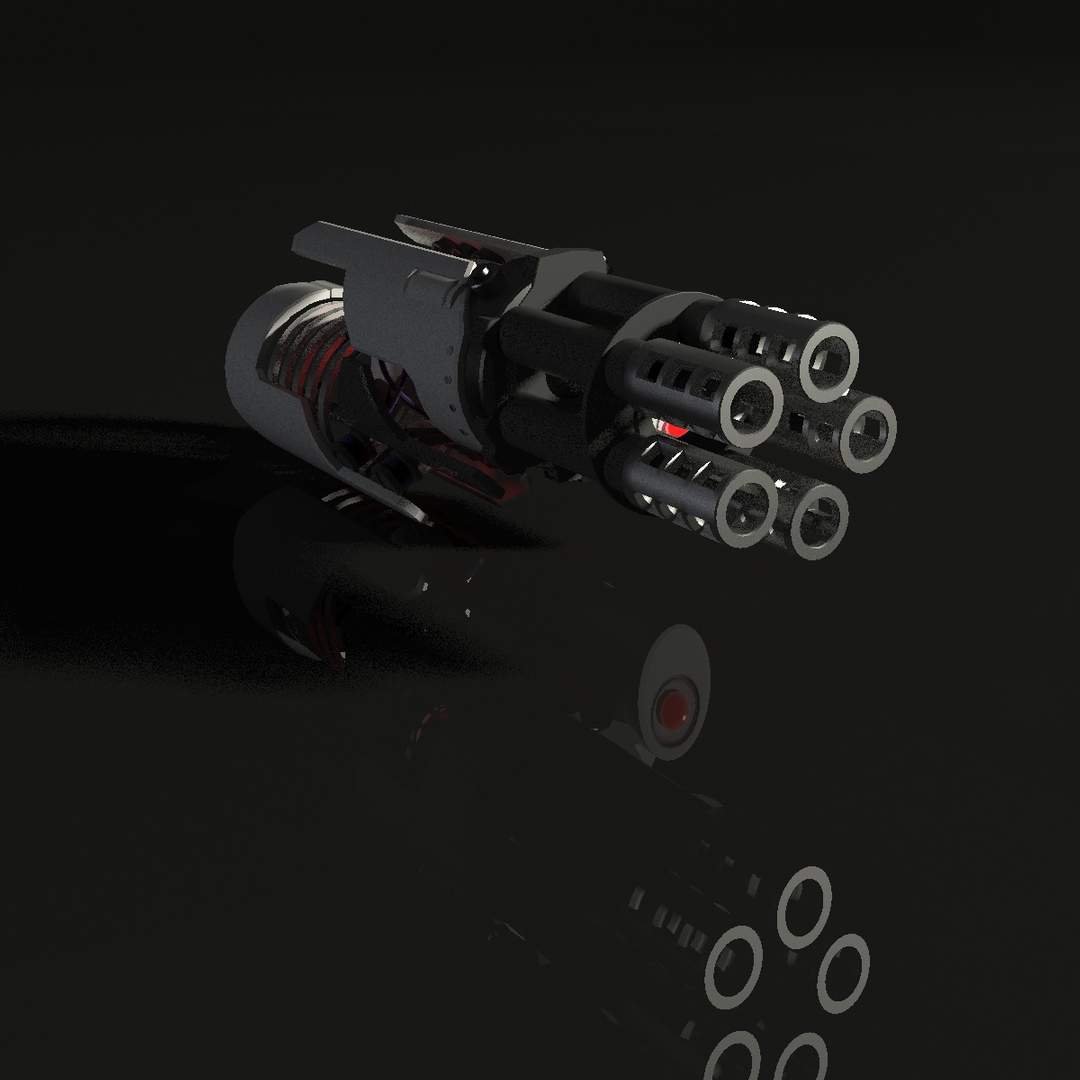 3D Futuristic Guns - TurboSquid 1295041