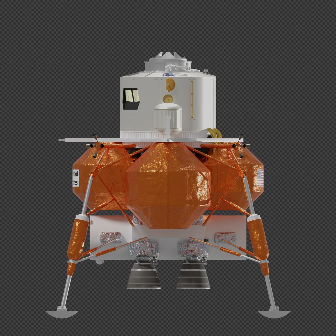 Eagle Engineering Lunar Lander 3D - TurboSquid 1963138