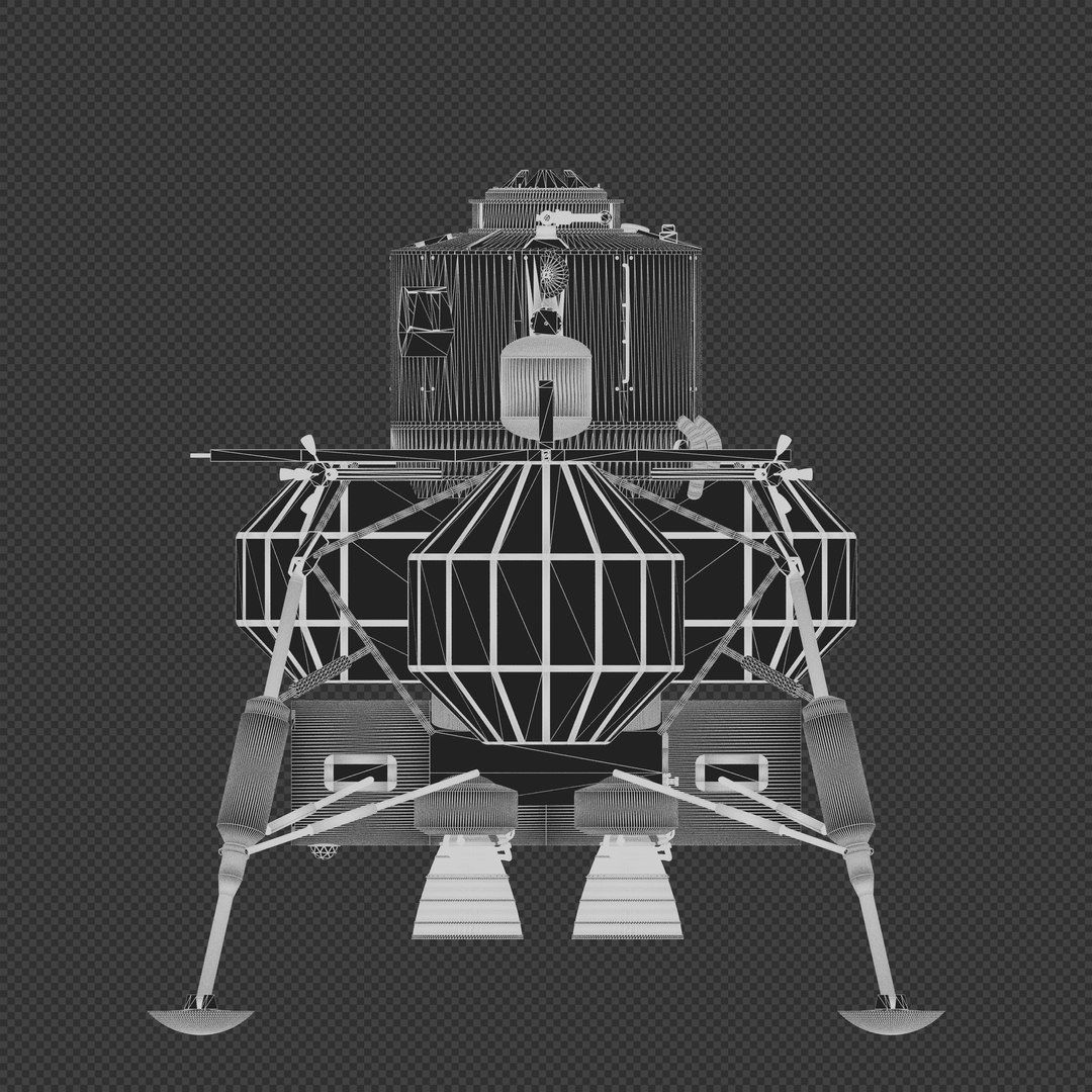 Eagle Engineering Lunar Lander 3D - TurboSquid 1963138